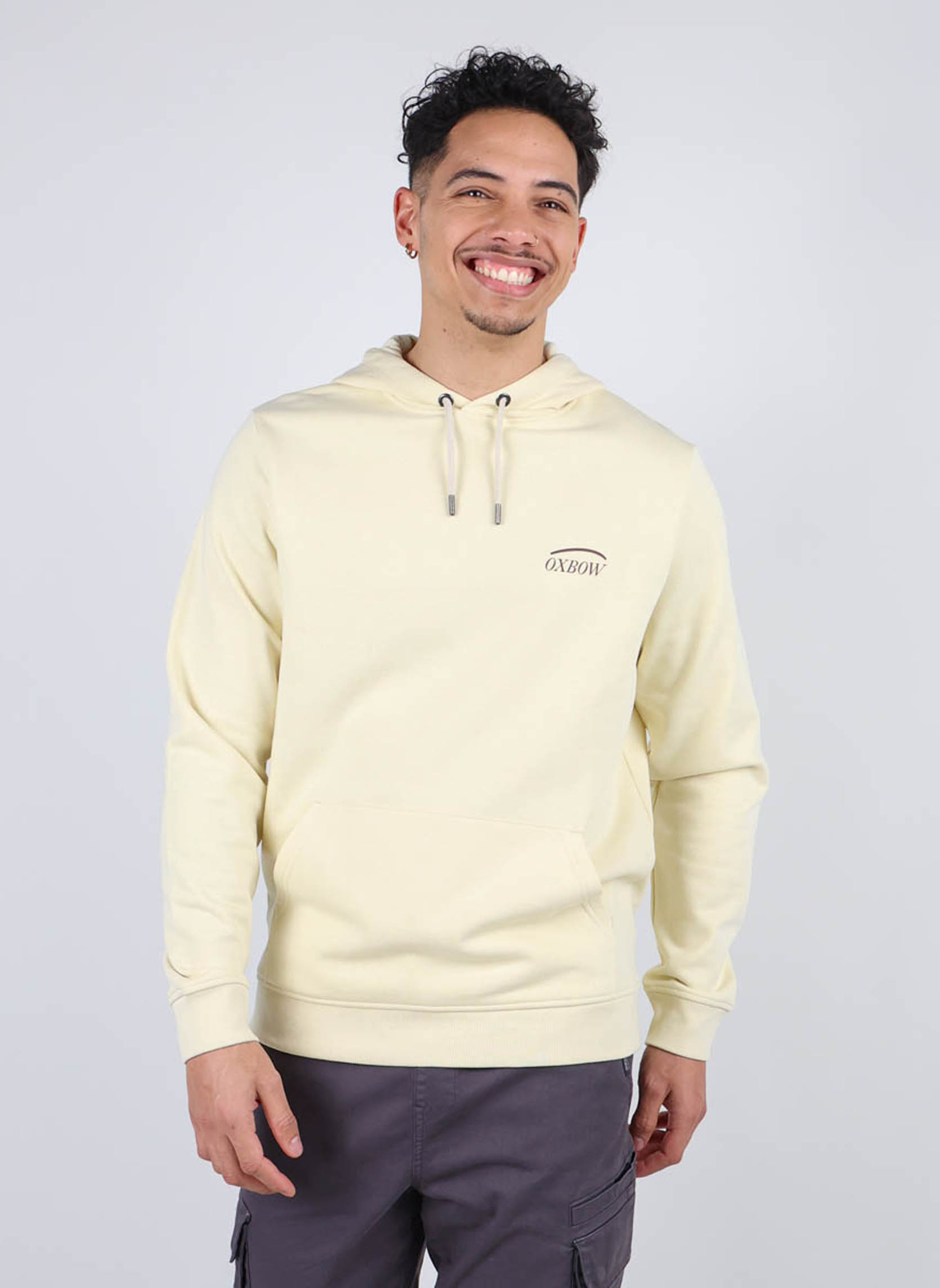 Oxbow Sweats à capuche Sweat SINTRA homme jaune | Sarenza France