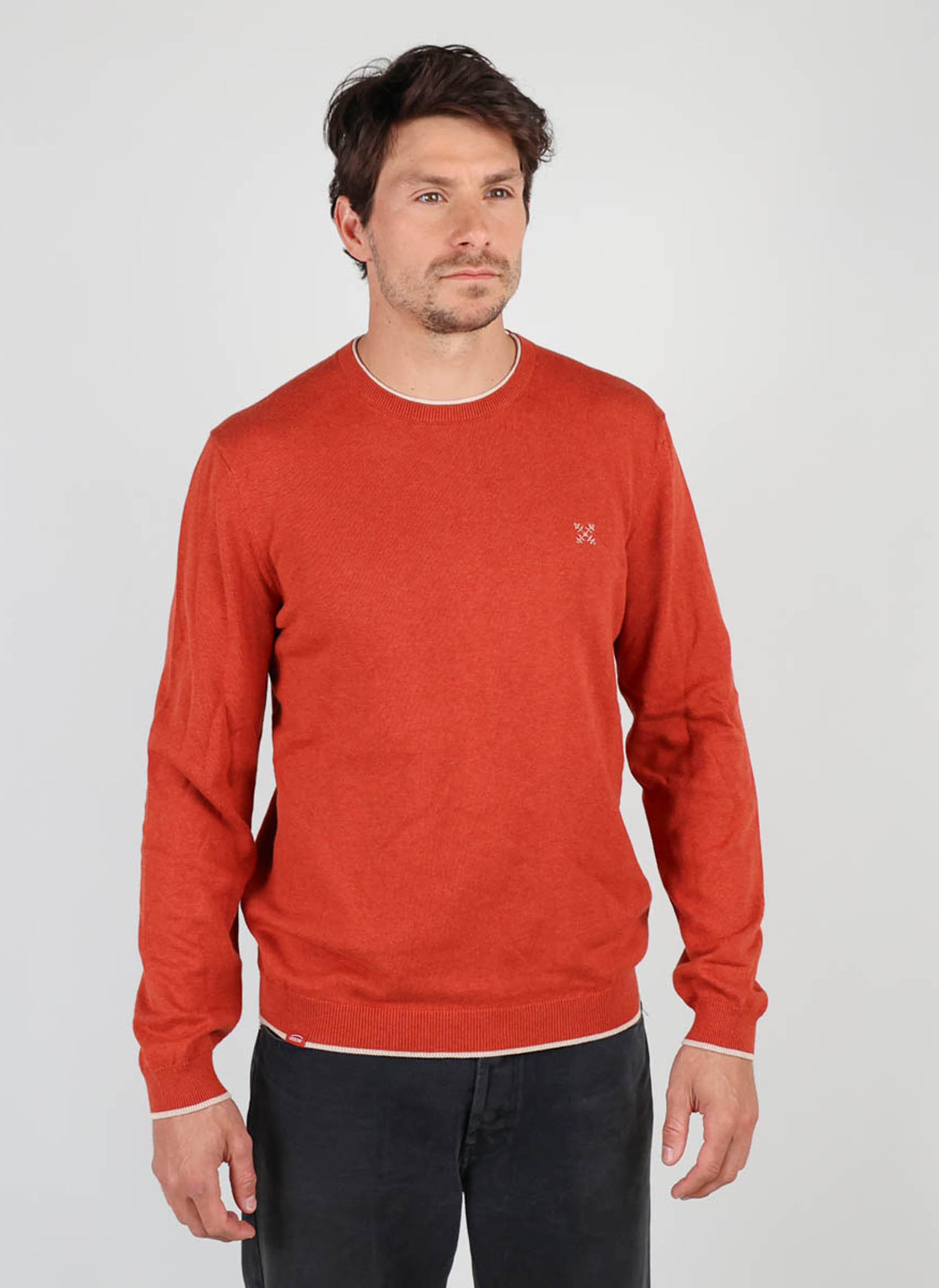 Oxbow Pulls Pull PERONI homme rouge | Sarenza France