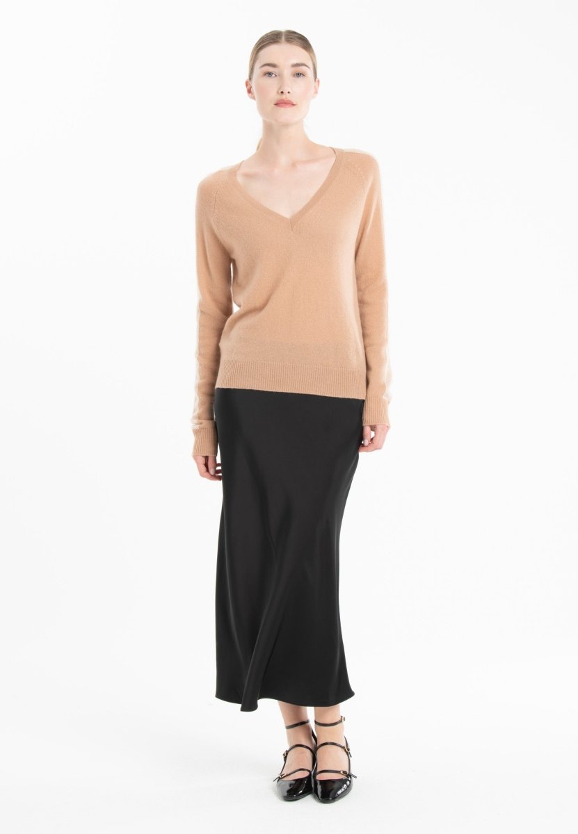 Studio Cashmere8 Pulls Pull col V femme en cachemire - RIA 1 femme ...