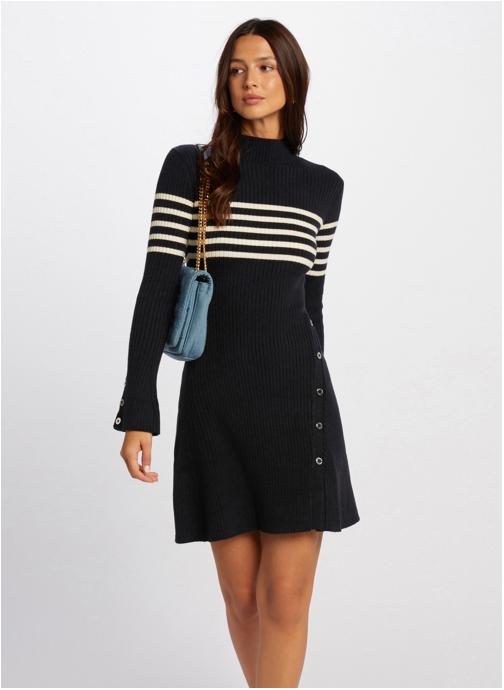 Morgan Robes pull - 242-RMALONE (Bleu) - Vêtements chez Sarenza (785996)