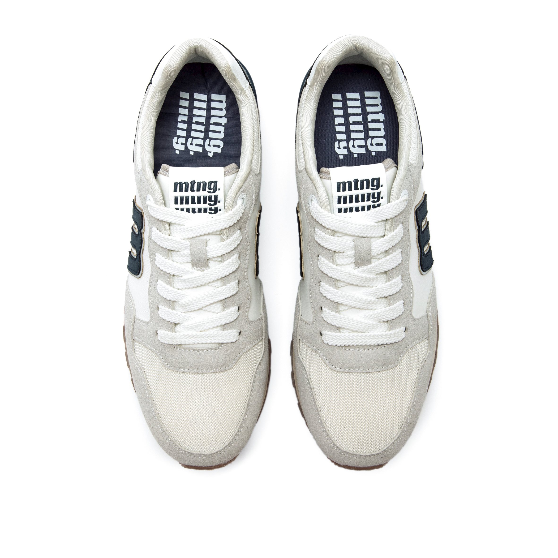 MTNG Baskets basses Sneakers Homme MTNG PORLANDOS gris homme blanc ...