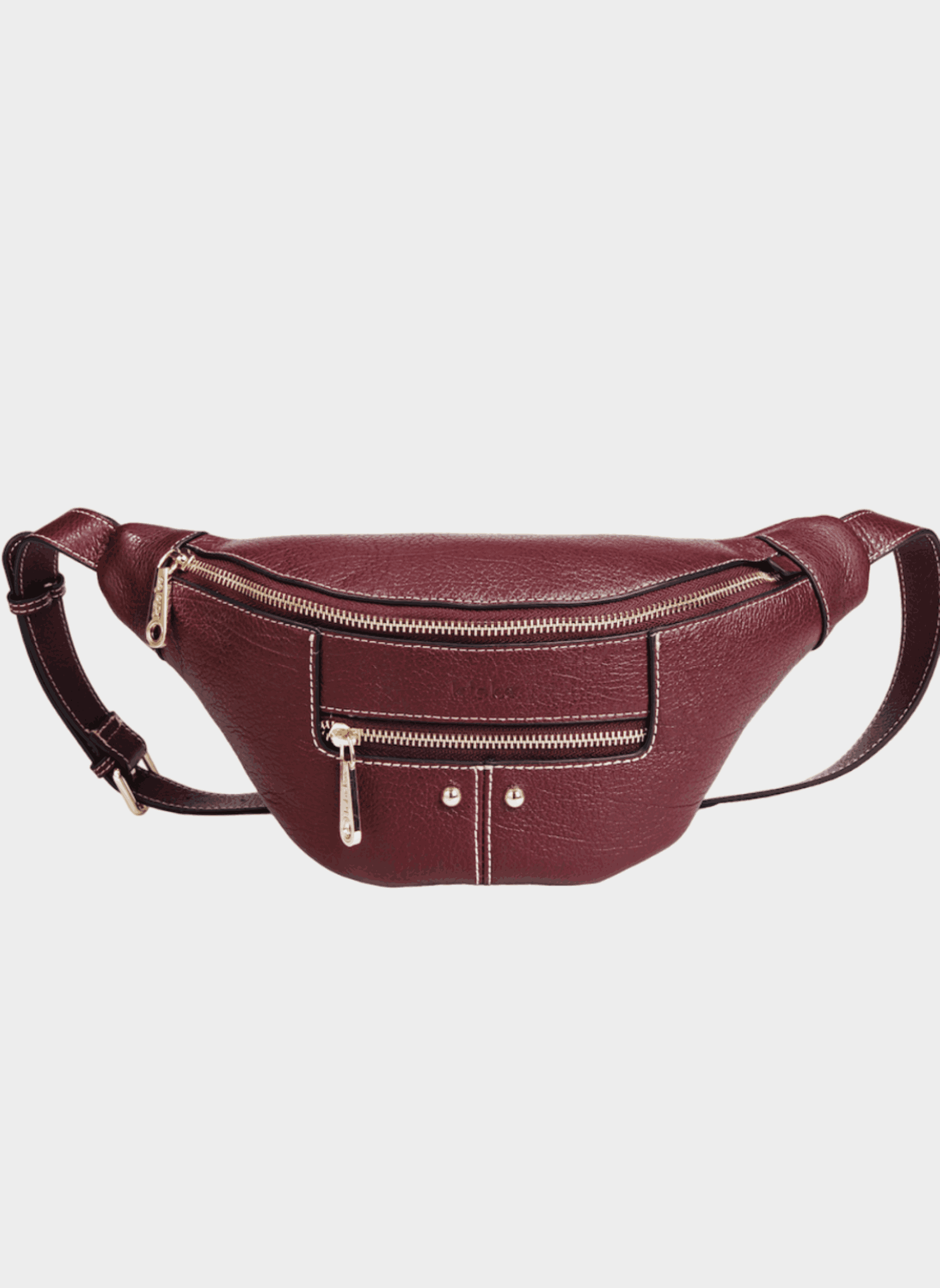 Kate Lee Sacs banane Sac banane en cuir Triomf bordeaux femme bordeaux ...