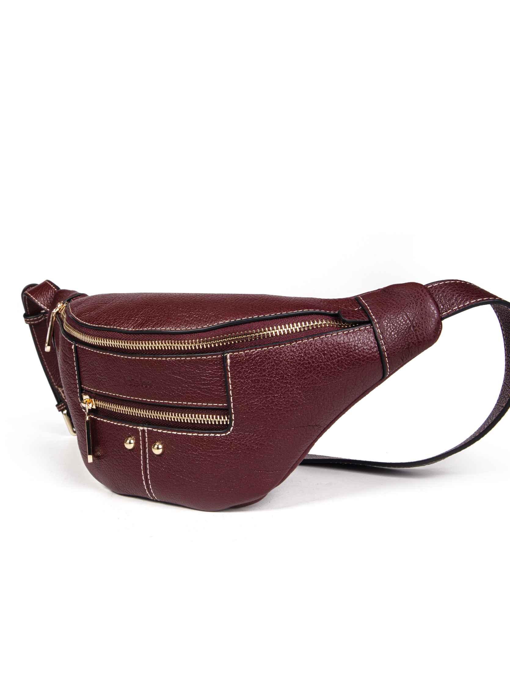 Kate Lee Sacs banane Sac banane en cuir Triomf bordeaux femme bordeaux ...