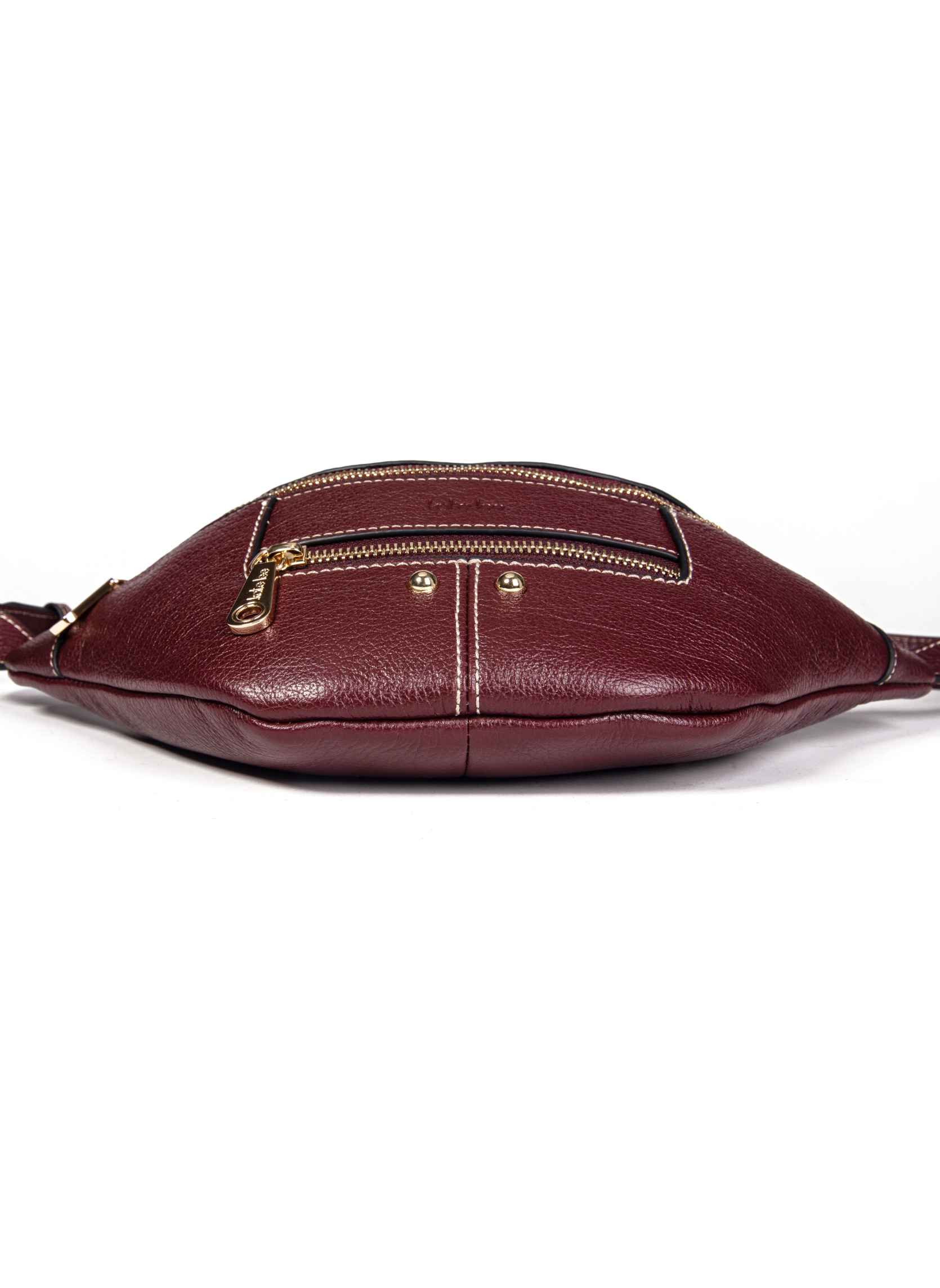 Kate Lee Sacs banane Sac banane en cuir Triomf bordeaux femme bordeaux ...