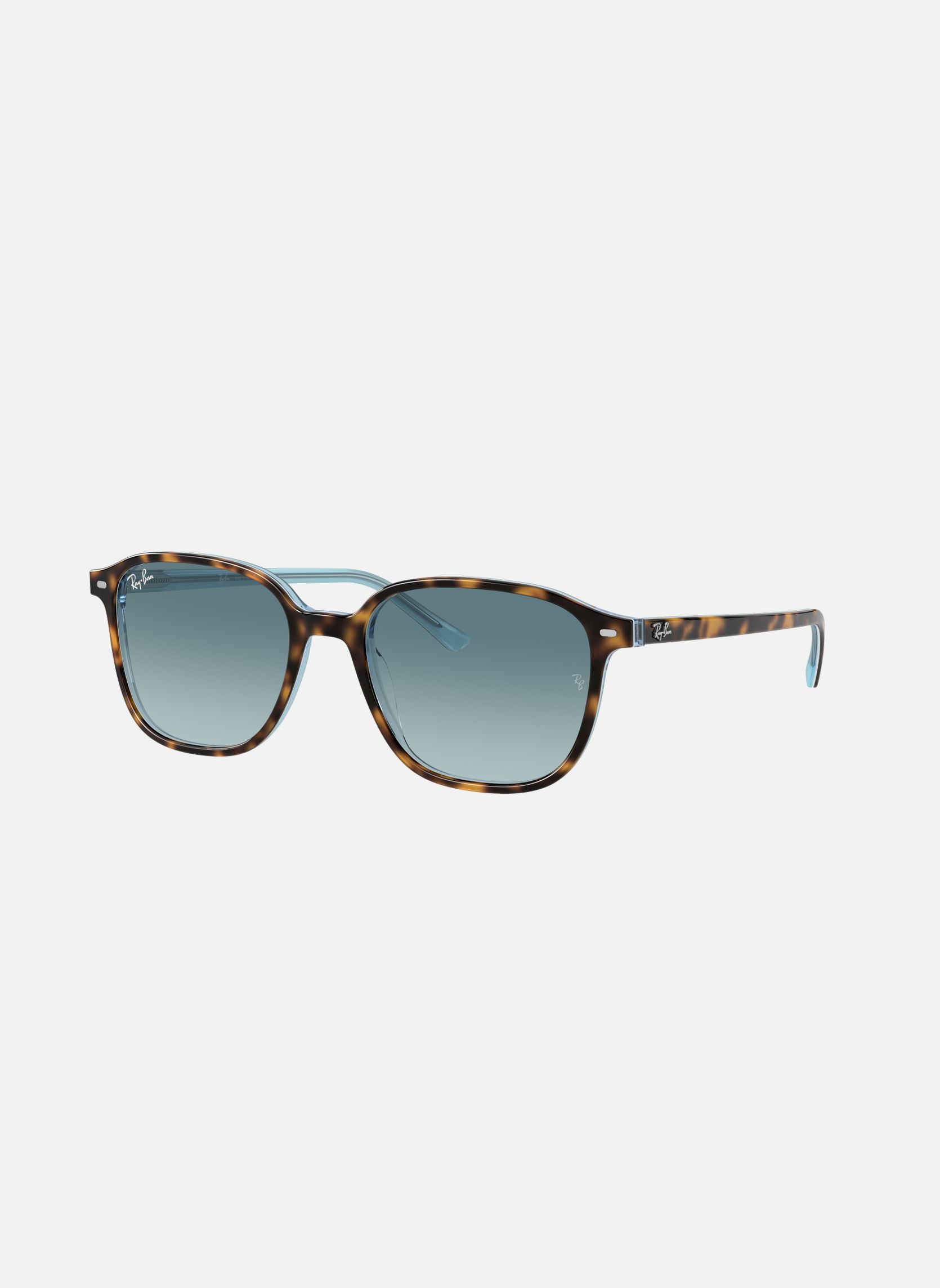 Ray-Ban Lunettes de soleil Ray-Ban - Leonard - Taille M femme bleu ...