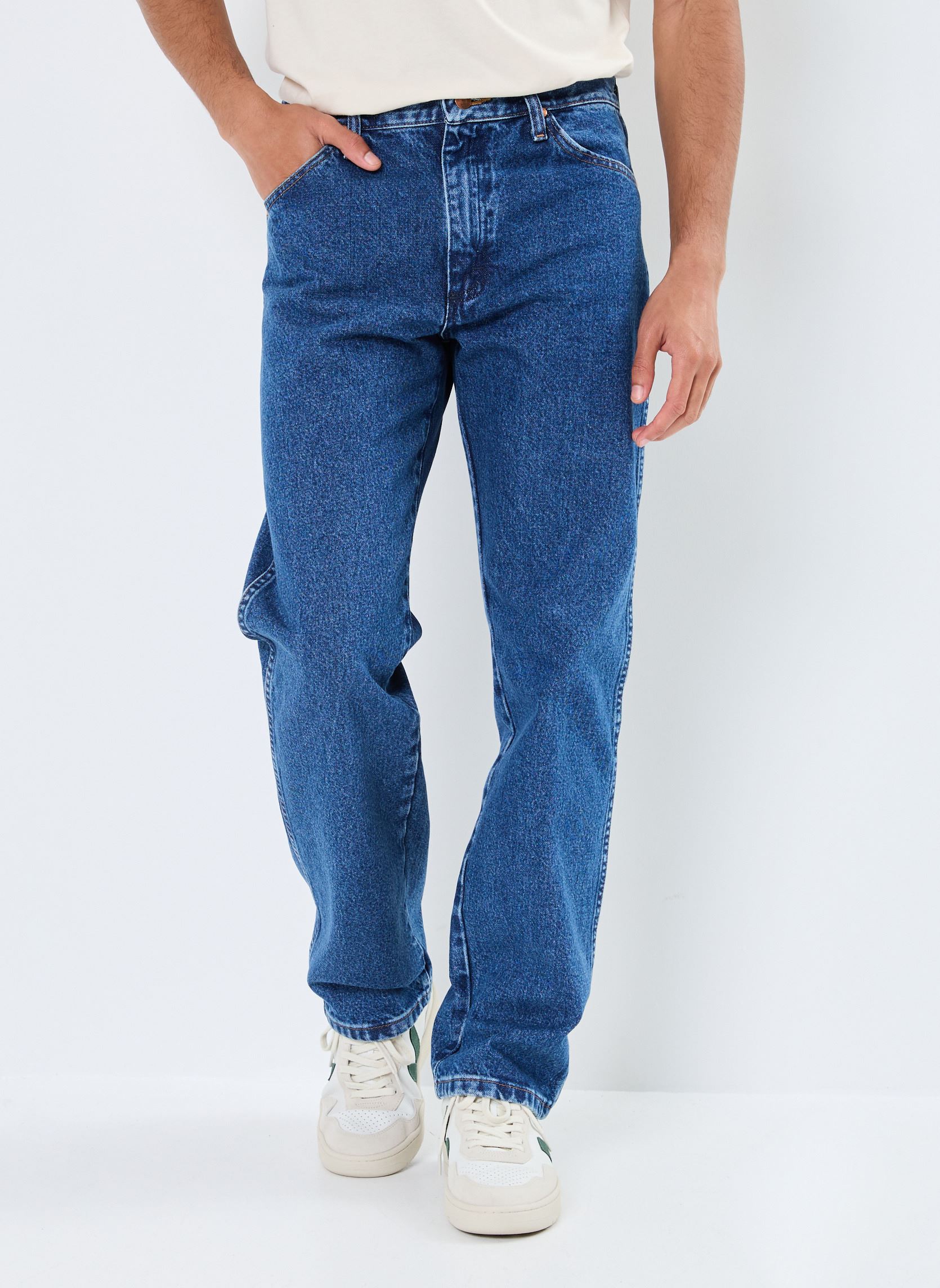 Wrangler Jeans droit Jean droit - 13MWZ - Cow-boy cut homme bleu ...