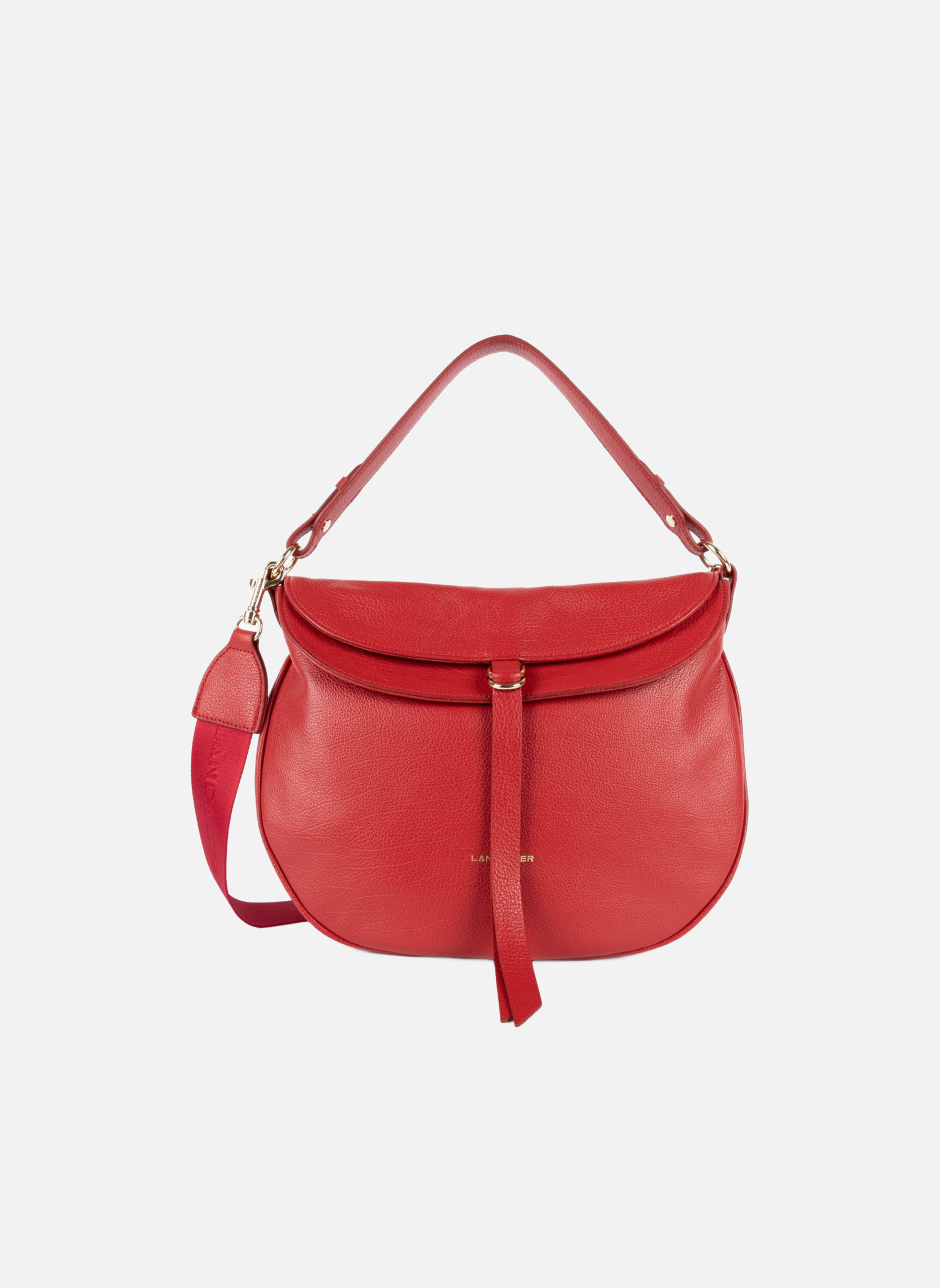 Lancaster Sacs à main Grand sac besace - Dune Gaia femme rouge ...