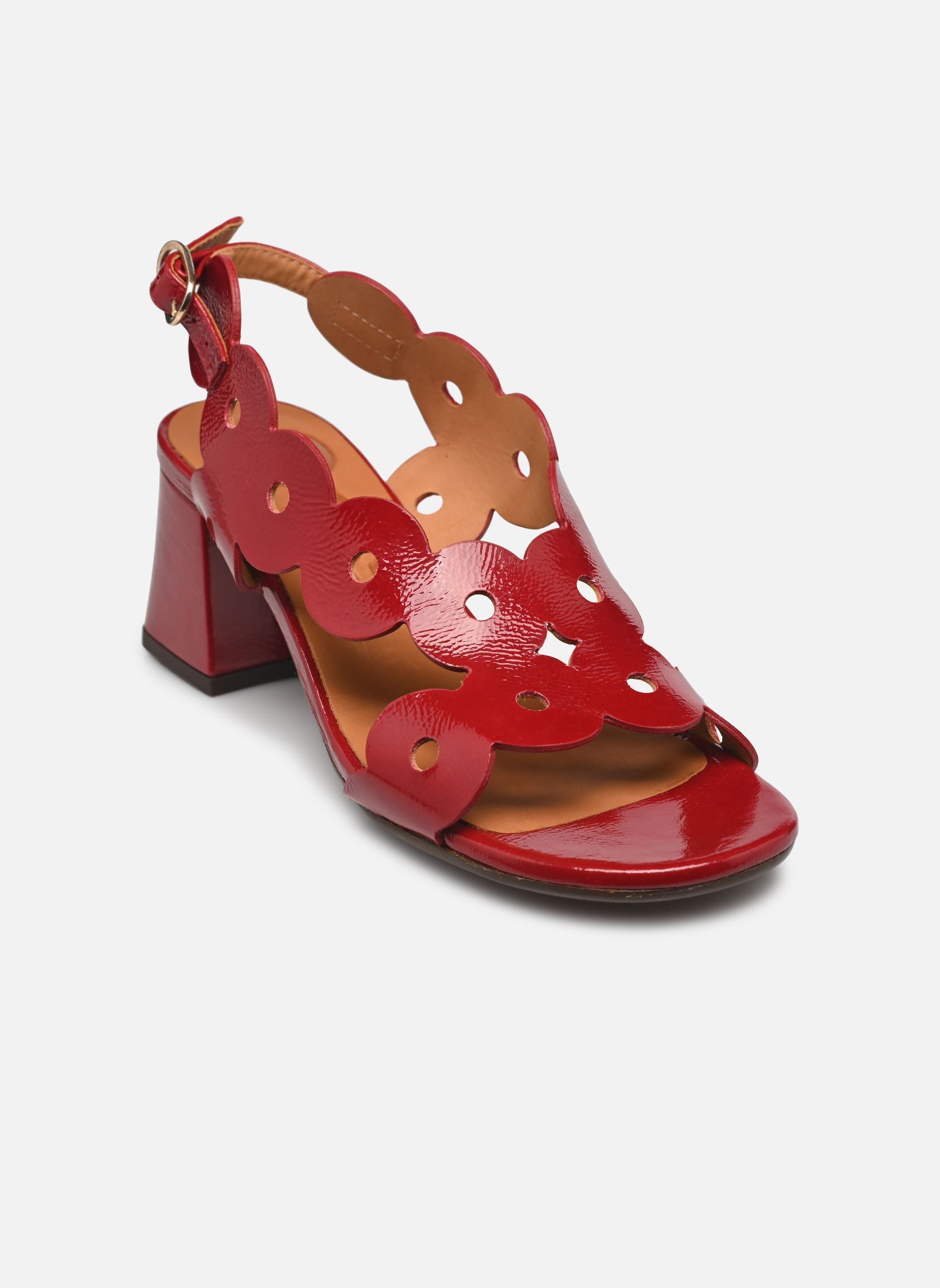 Chie Mihara Sandales Sandales - Leide femme rouge | Sarenza France