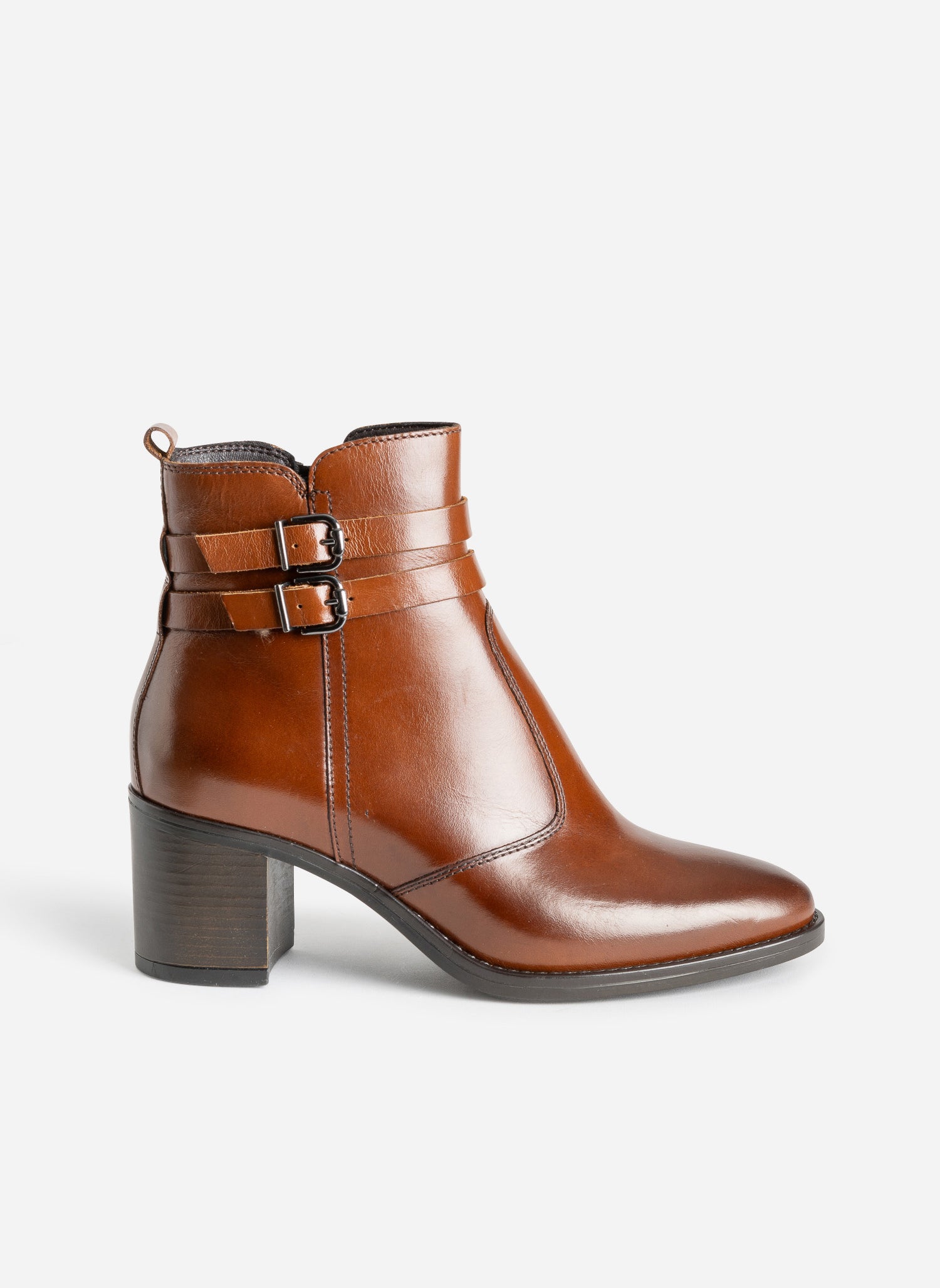 Eram Bottines et boots Boots à Talon TAWARGO Cognac femme marron ...