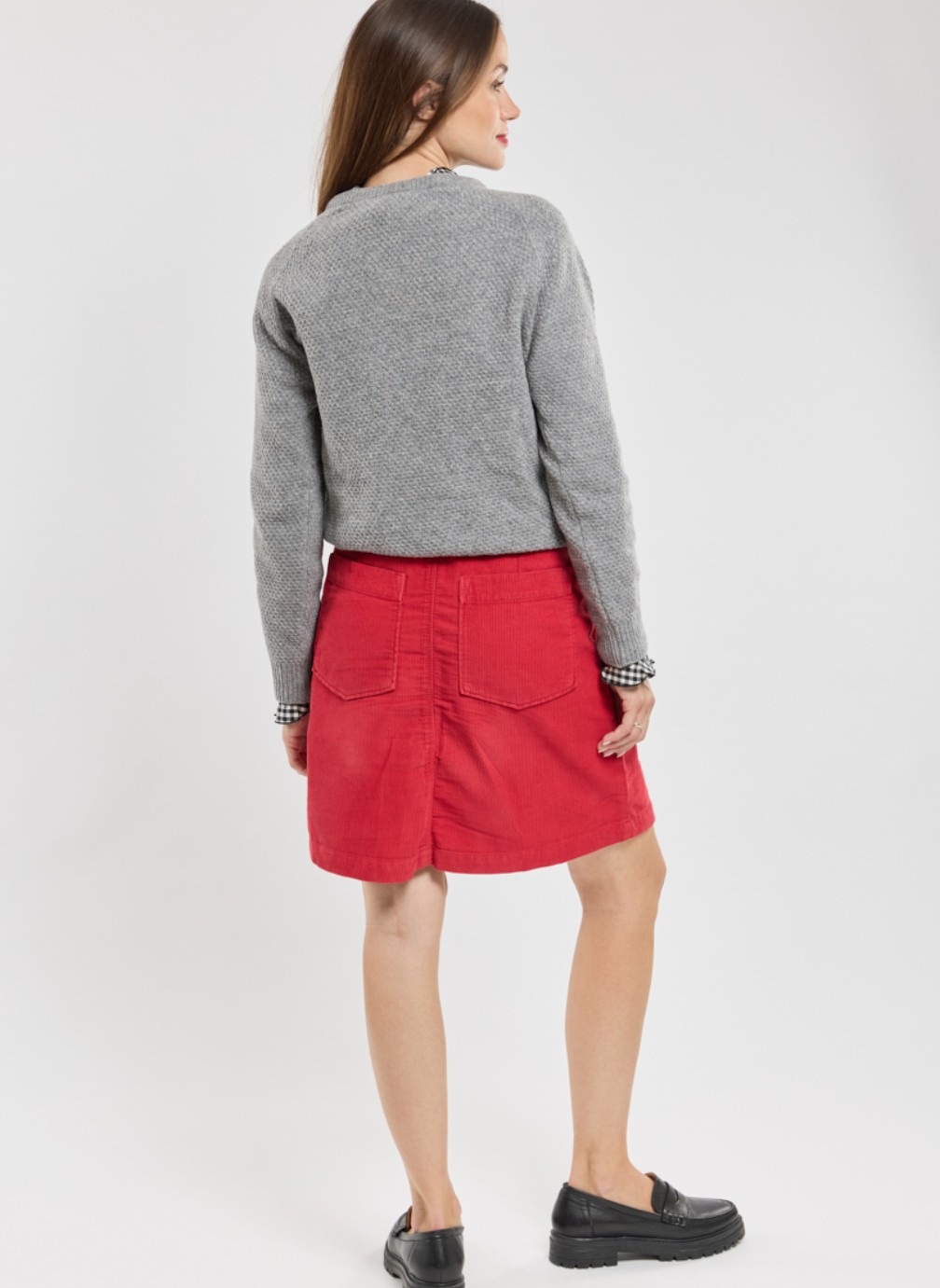 Armor Lux Jupes mi-longues Jupe 72915 carmin h24 femme rouge | Sarenza ...
