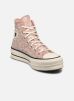 Converse Baskets - Chuck Taylor All Star Lift Glitter Hi (Rose ...