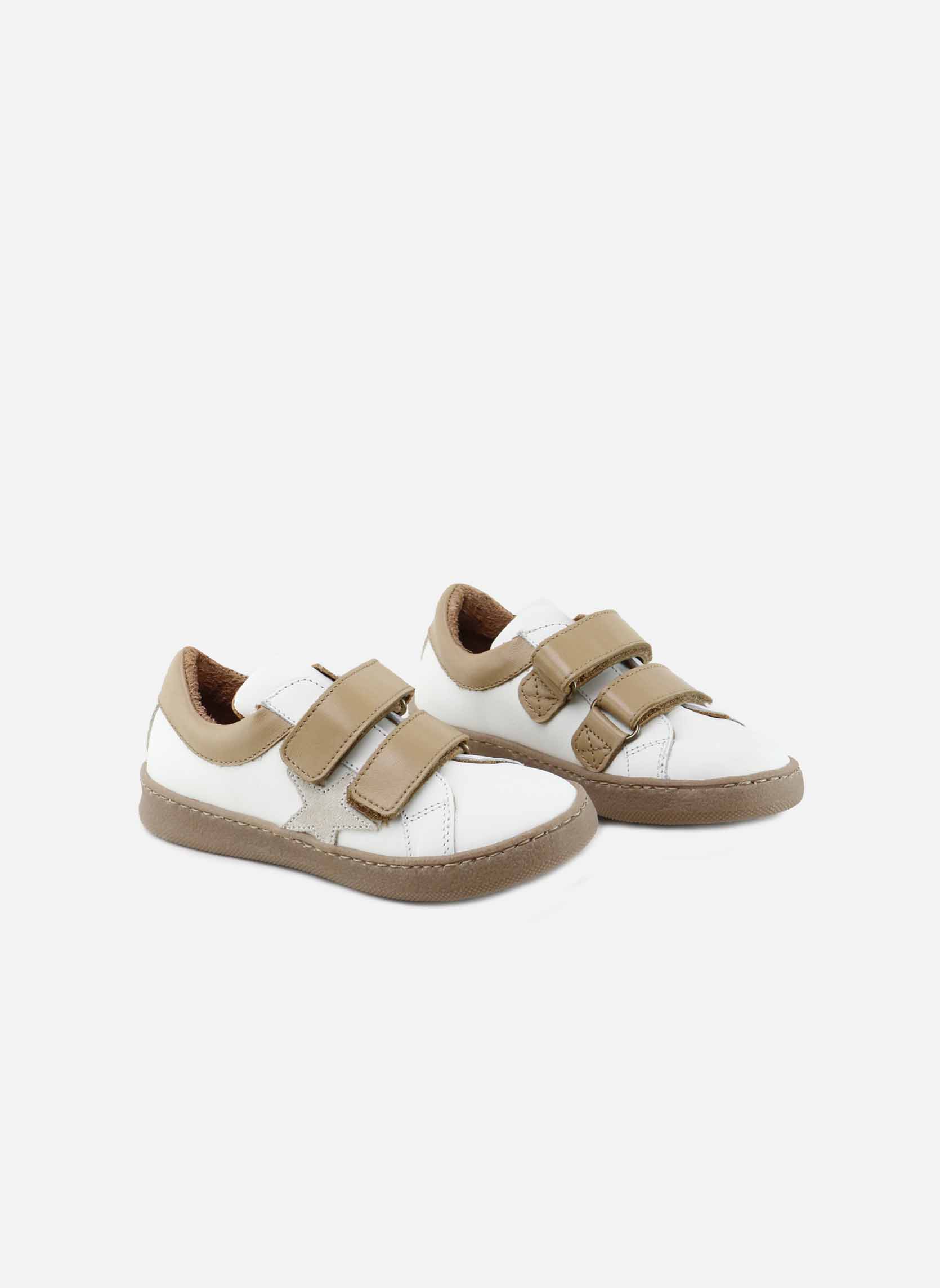 Eli 1957 Baskets Baskets cuir 35034AK-NEOPRENO-BEIG Beige garçon beige ...