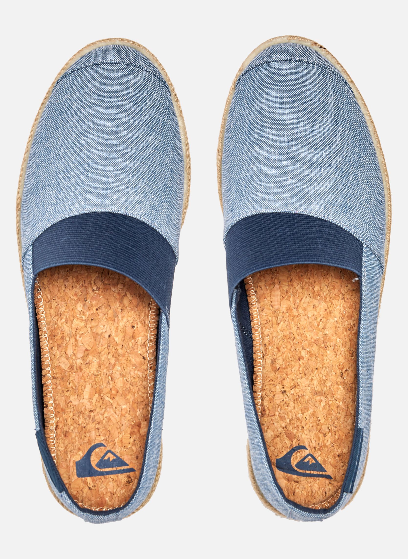 Quiksilver Espadrilles Chaussures ESPADRILLED homme bleu | Sarenza France