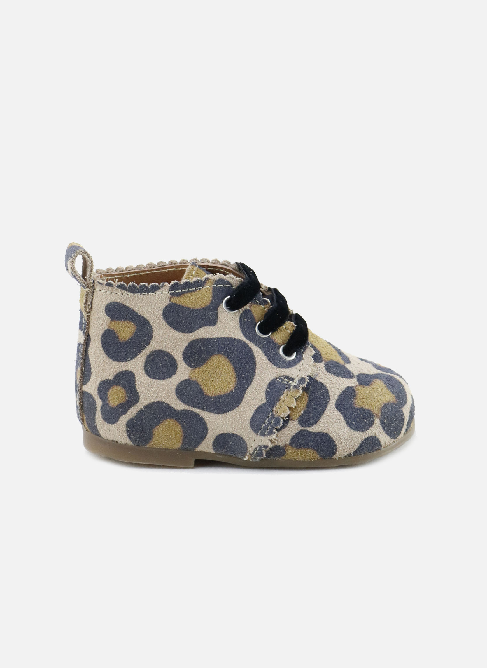 Eli 1957 Bottines Bottes en cuir 14002AK-VELOUR-BIG-LEO Marron fille ...