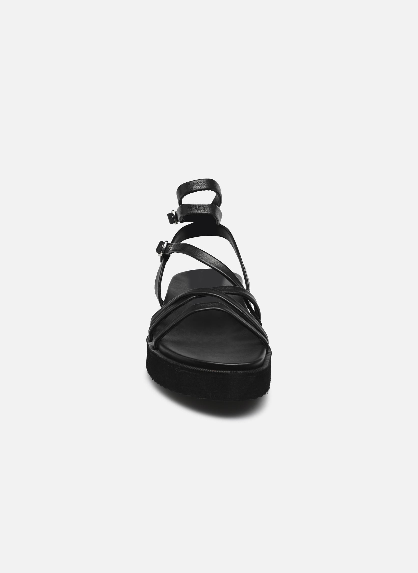 Georgia Rose Sandales plates Keli - sandales femme noir | Sarenza France