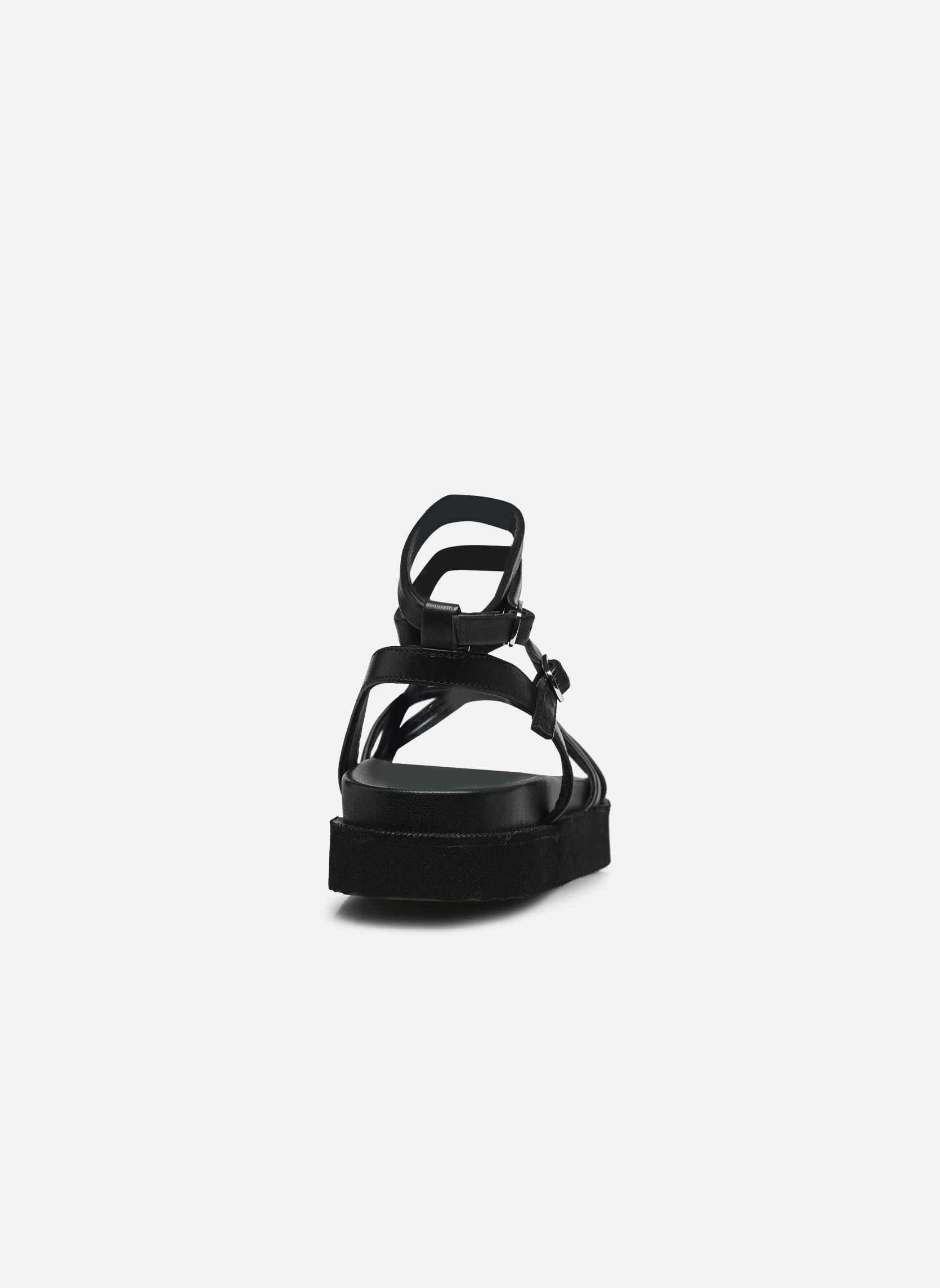 Georgia Rose Sandales plates Keli - sandales femme noir | Sarenza France