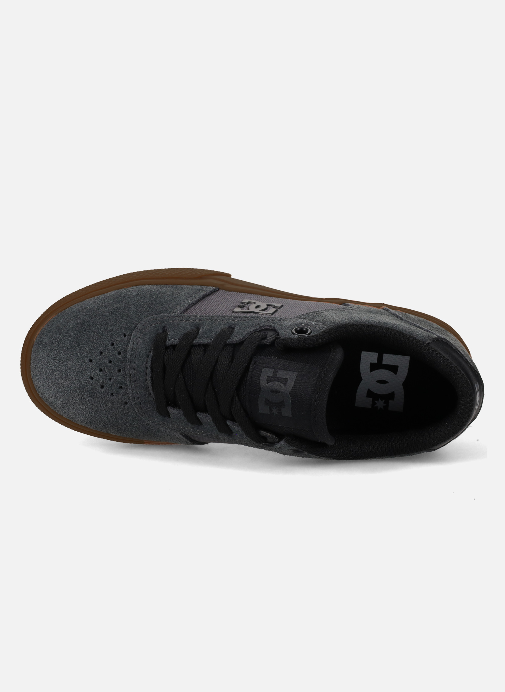 DC Shoes Baskets basses Teknic garçon gris | Sarenza France