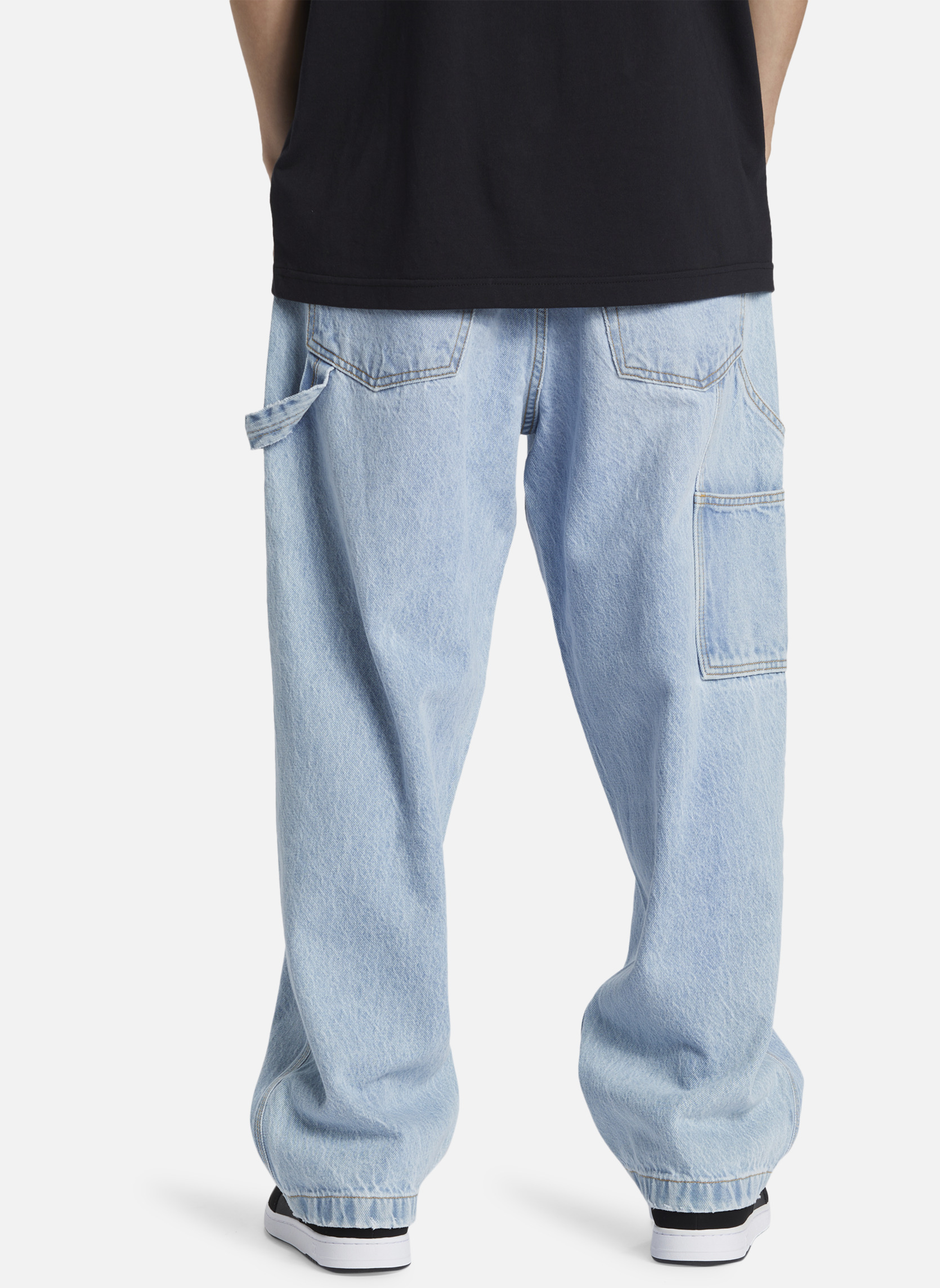 DC Shoes Jeans droit Worker Baggy homme bleu | Sarenza France