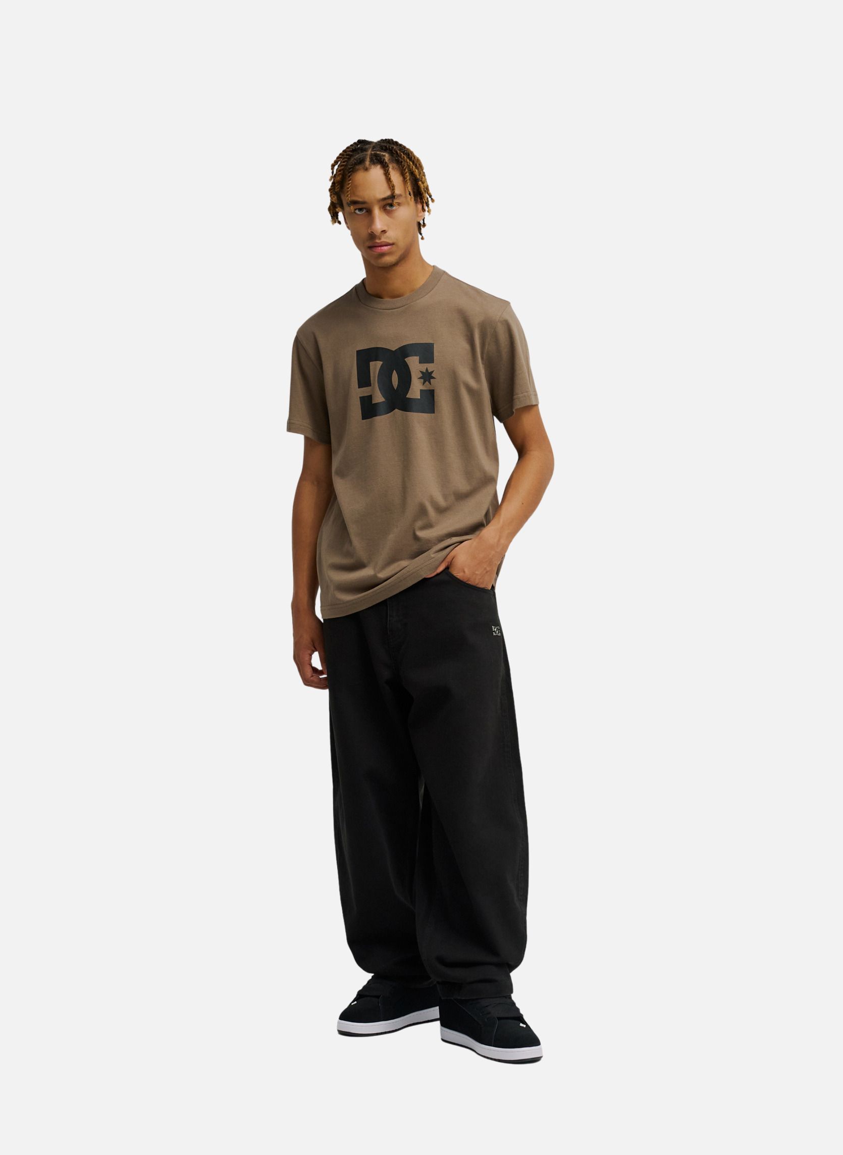 DC Shoes Tee-shirts DC Star homme marron | Sarenza France