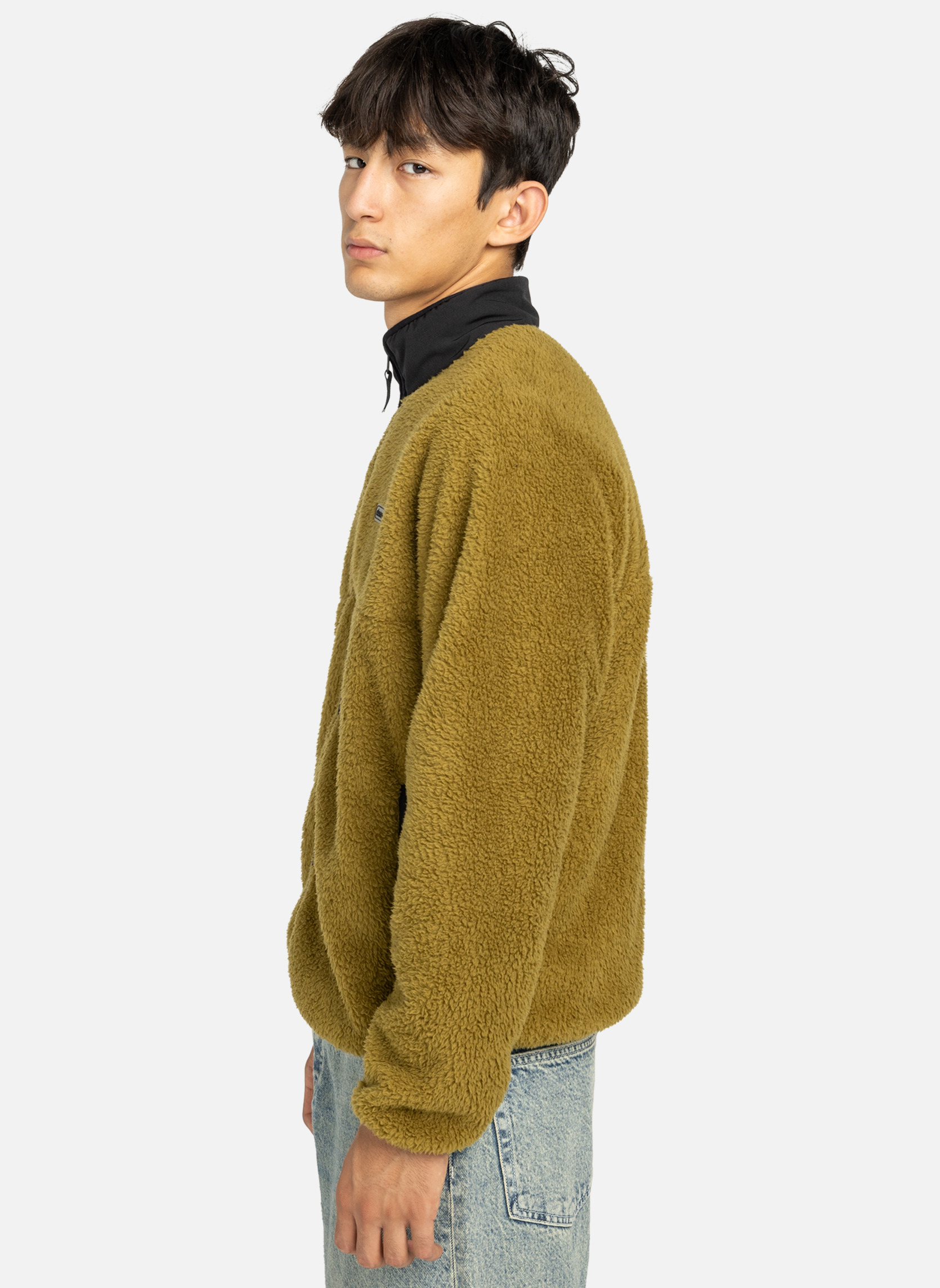 Element Vestes polaires Veste en polaire CLASSIC SHERPA homme jaune ...