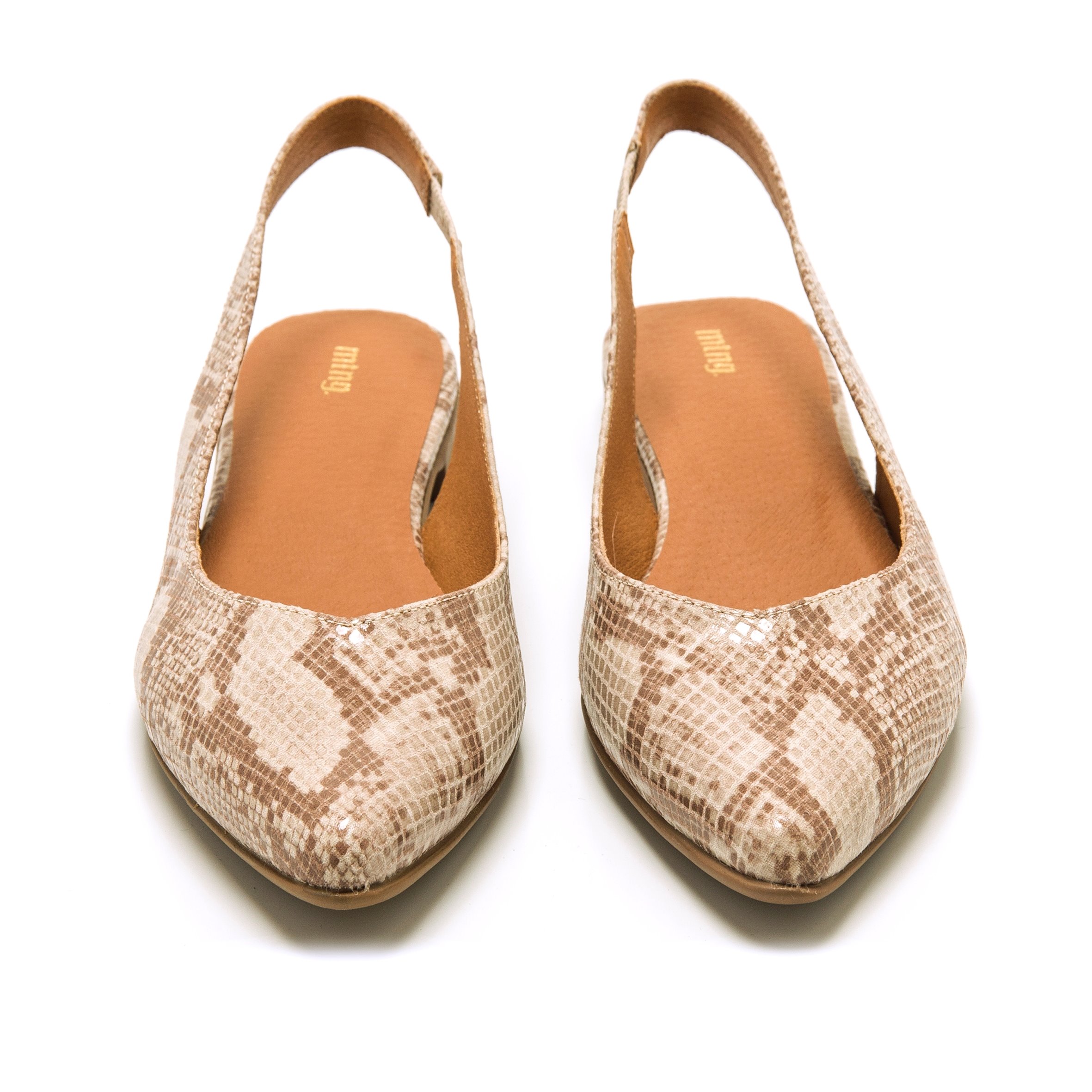 MTNG Ballerines classiques Chaussures plates Femme MTNG LOANA beige ...