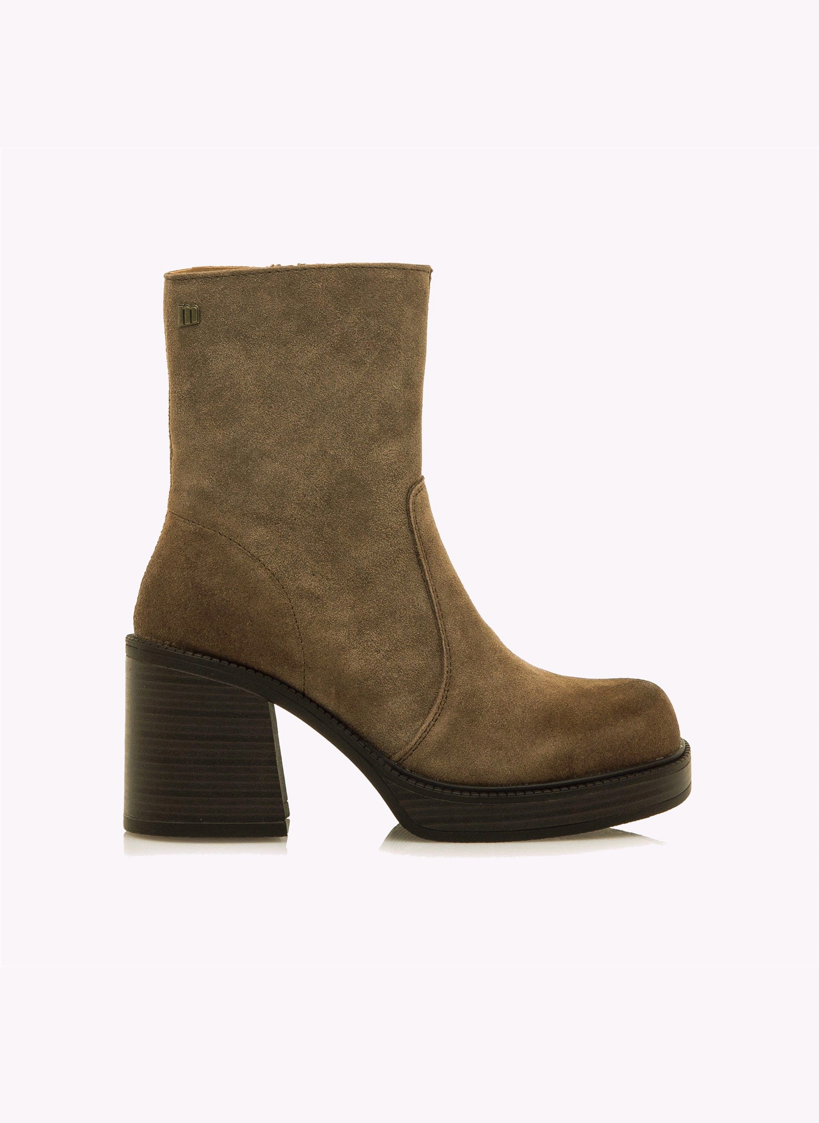 MTNG Bottines et boots Bottines à talons Femme MTNG NEW OASIS marron ...