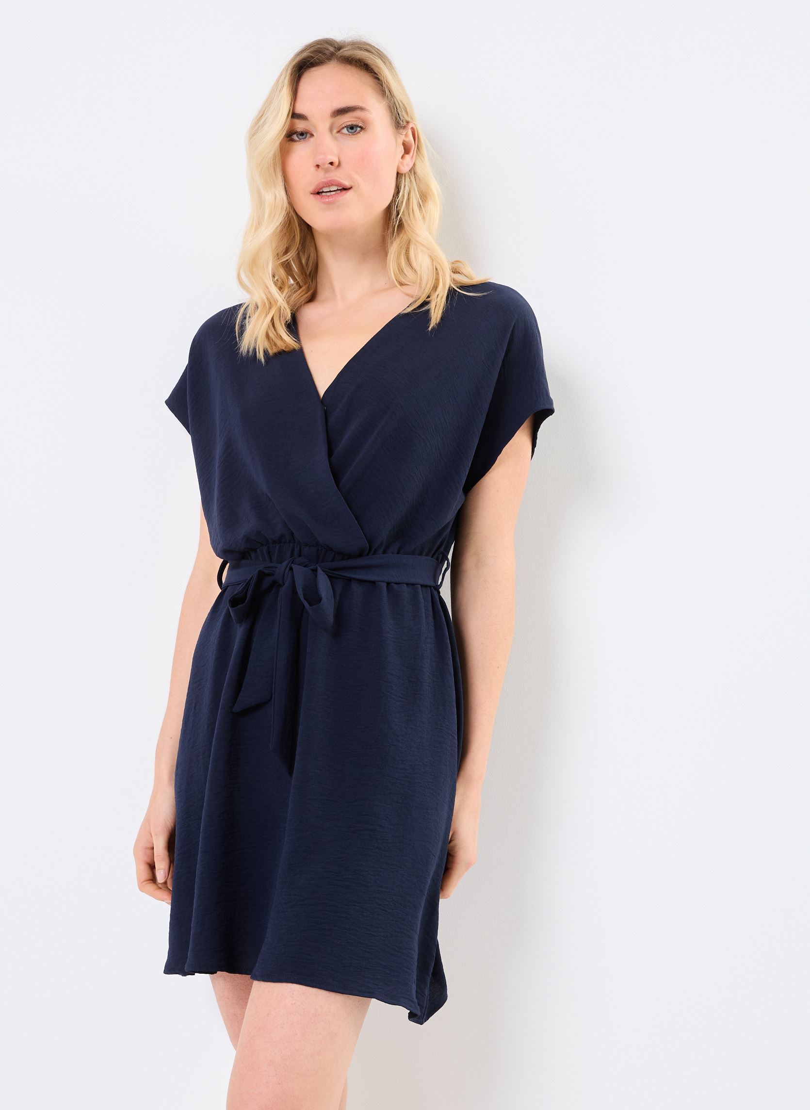 Grace & Mila Robes Robe mini - Papaye femme bleu | Sarenza France