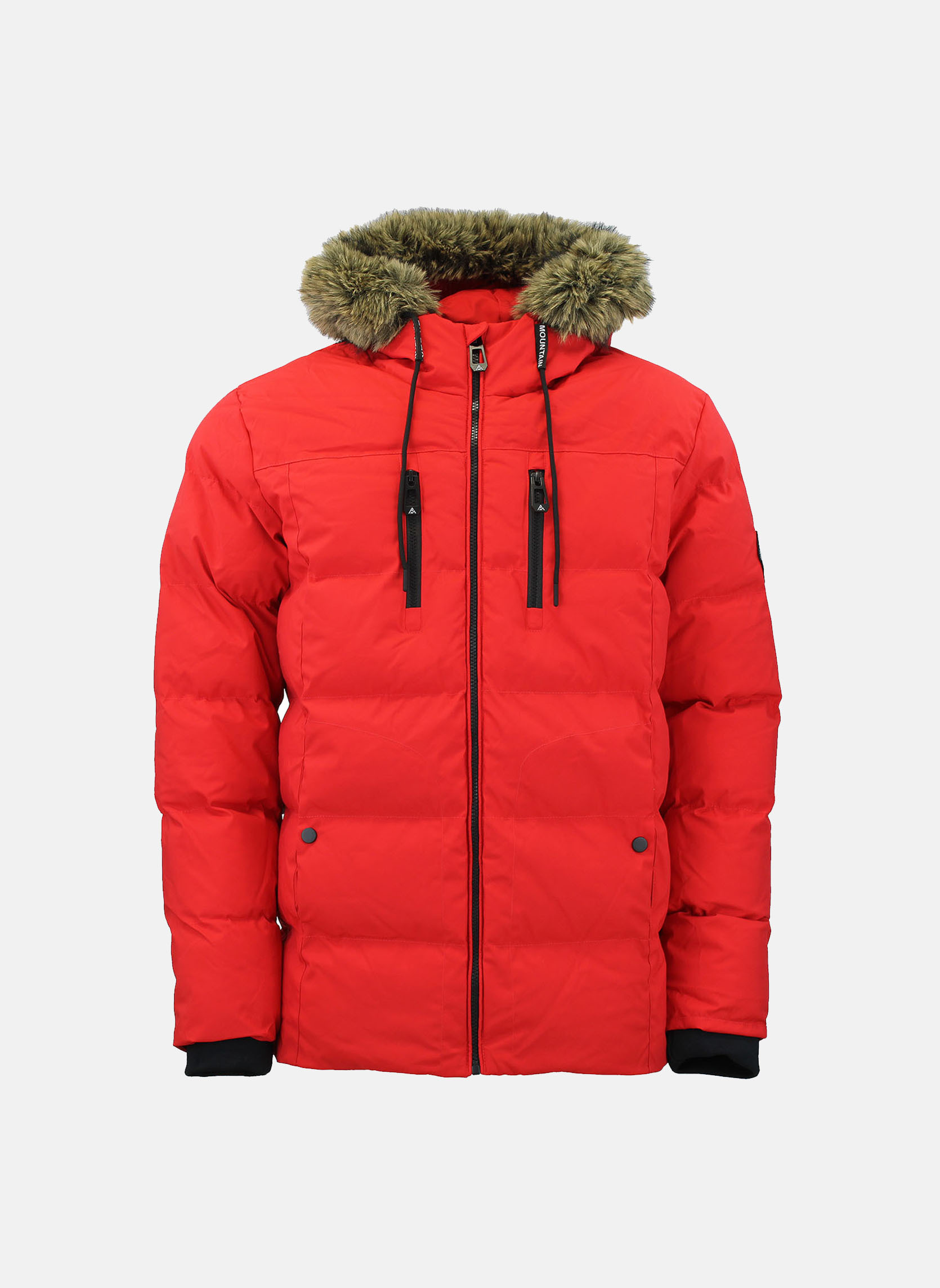 Peak Mountain Parkas Parka homme CANORY ROUGE rouge | Sarenza France