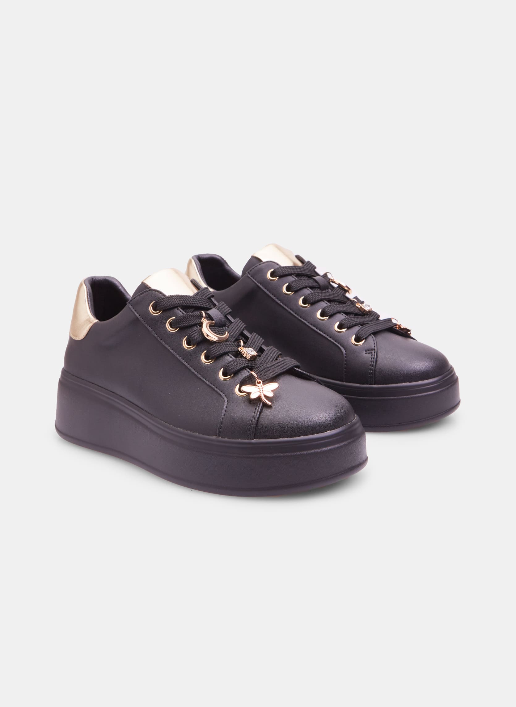 Sneakers Femme Noir Chic