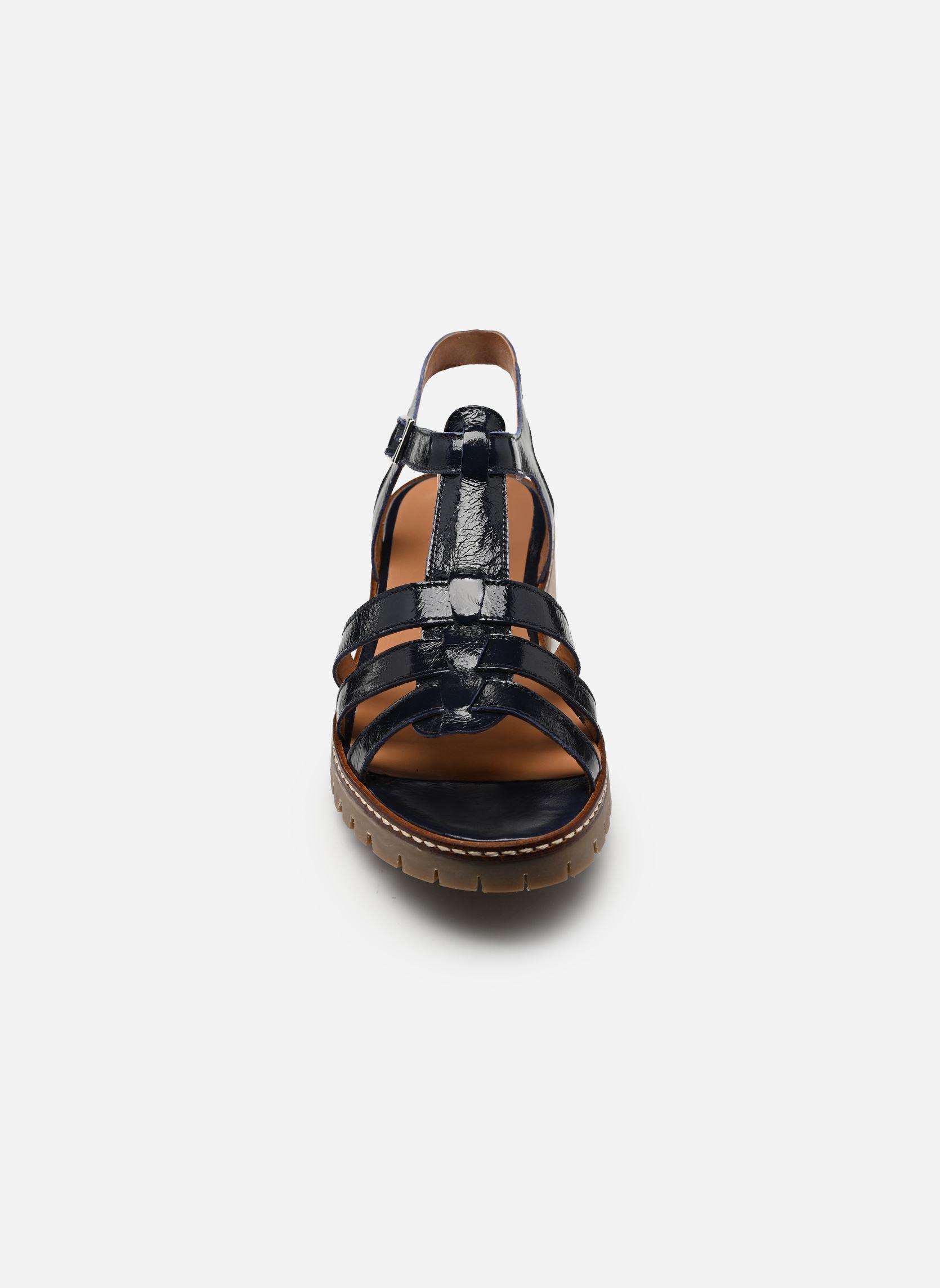 Georgia Rose Flache Sandalen Erala - sandales damen blau online ...