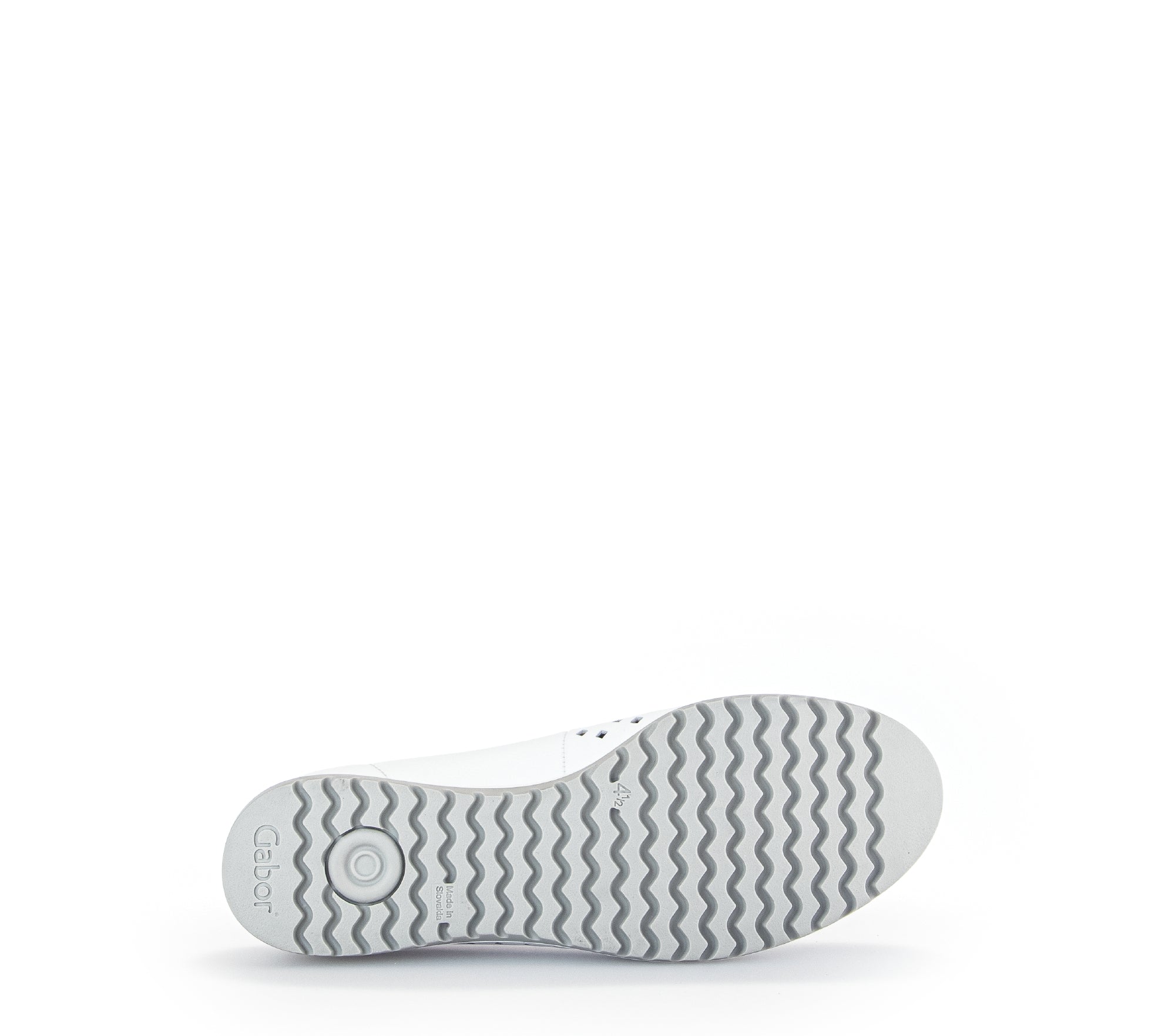 Gabor Ballerines classiques Ballerines blanches en cuir lisse blanc ...