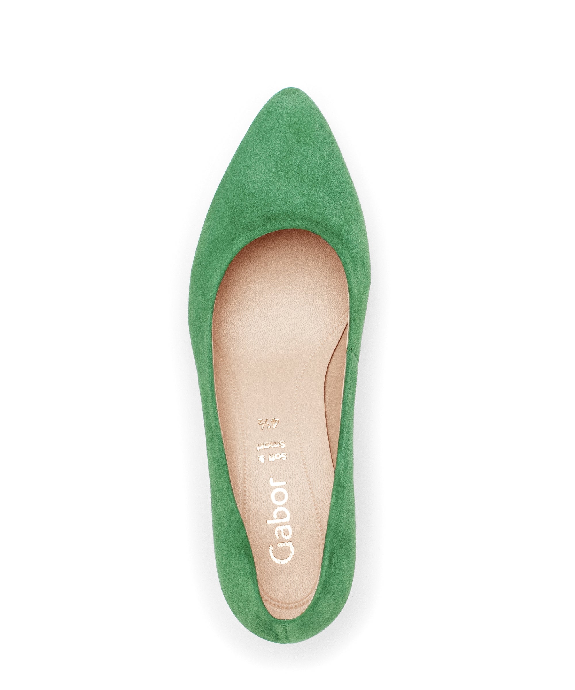 Gabor Escarpins Escarpins verts en cuir velours femme vert | Sarenza France