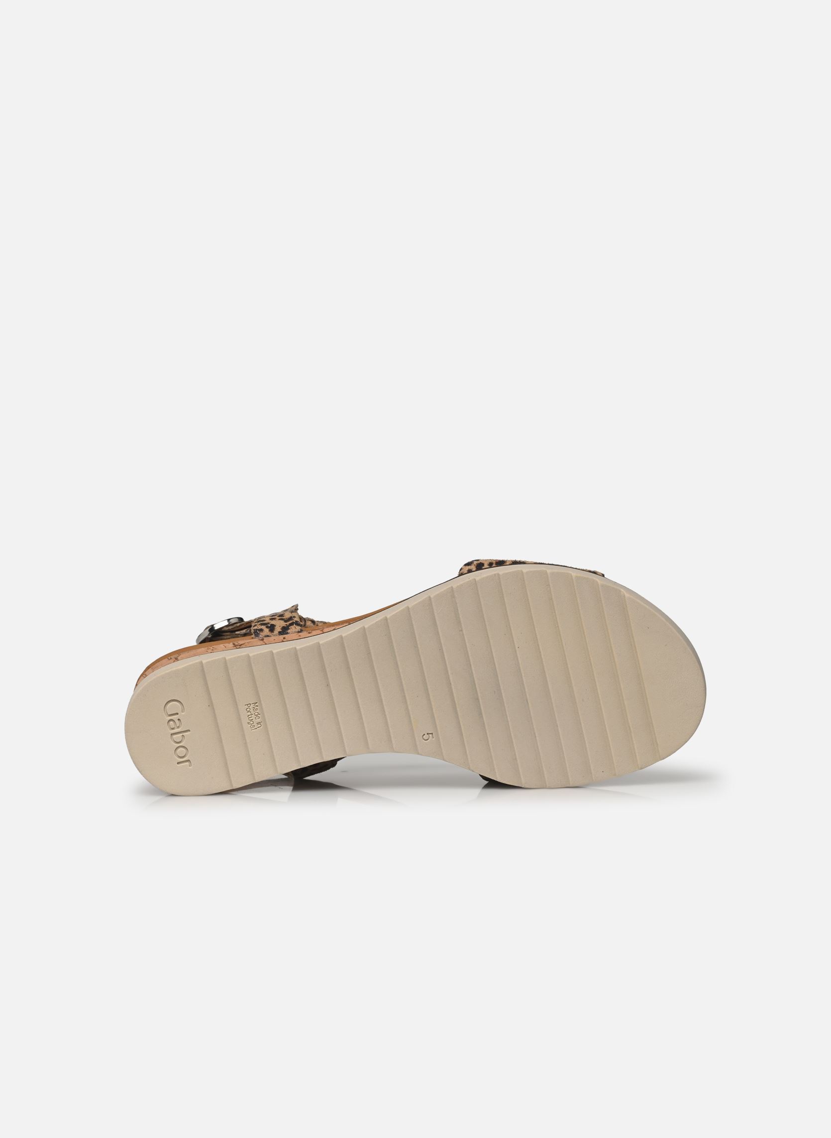 Gabor Sandales compensées et plateformes Sandales - 62.751 femme beige | Sarenza France