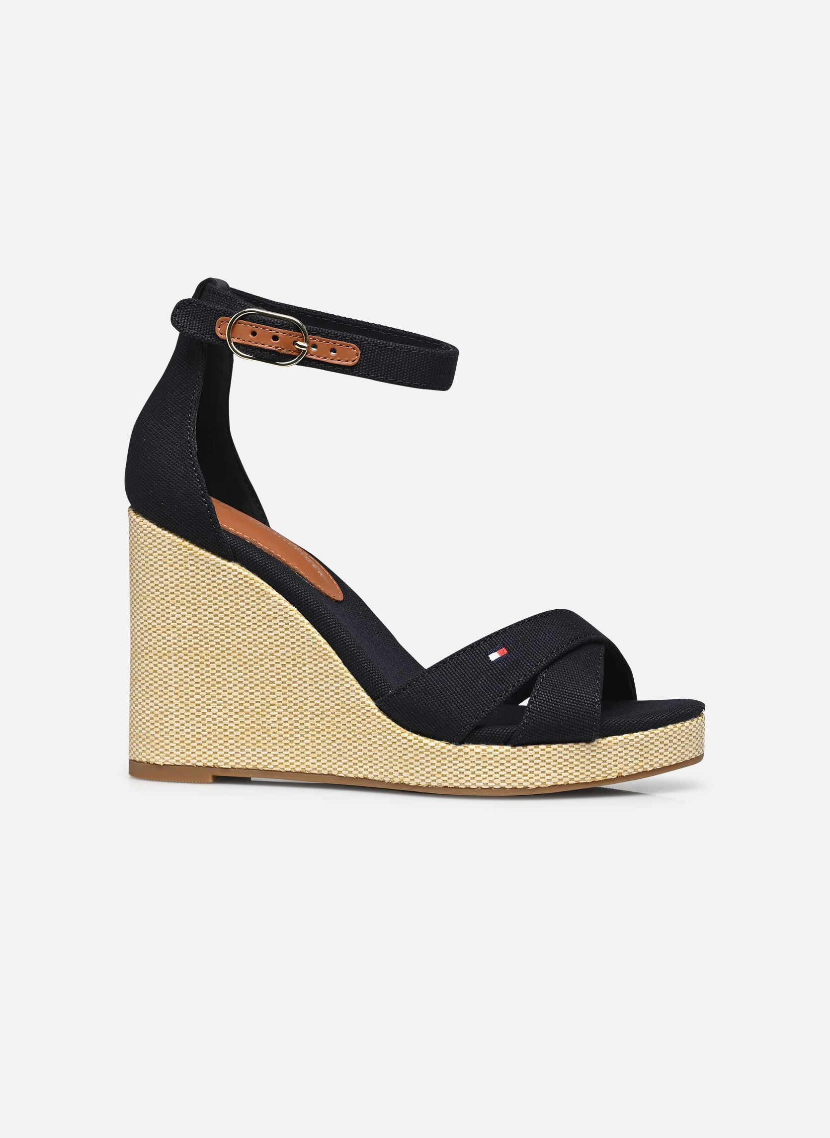 Tommy Hilfiger Keil- und Plateau-Espadrilles FLAG HIGH WEDGE ESPA damen ...