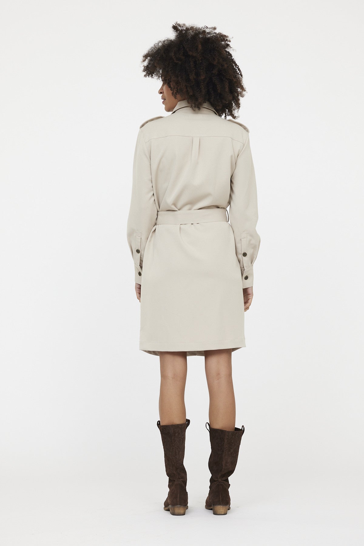 Lee Cooper Robes Robe LAMIKA Argile Beige femme beige | Sarenza France