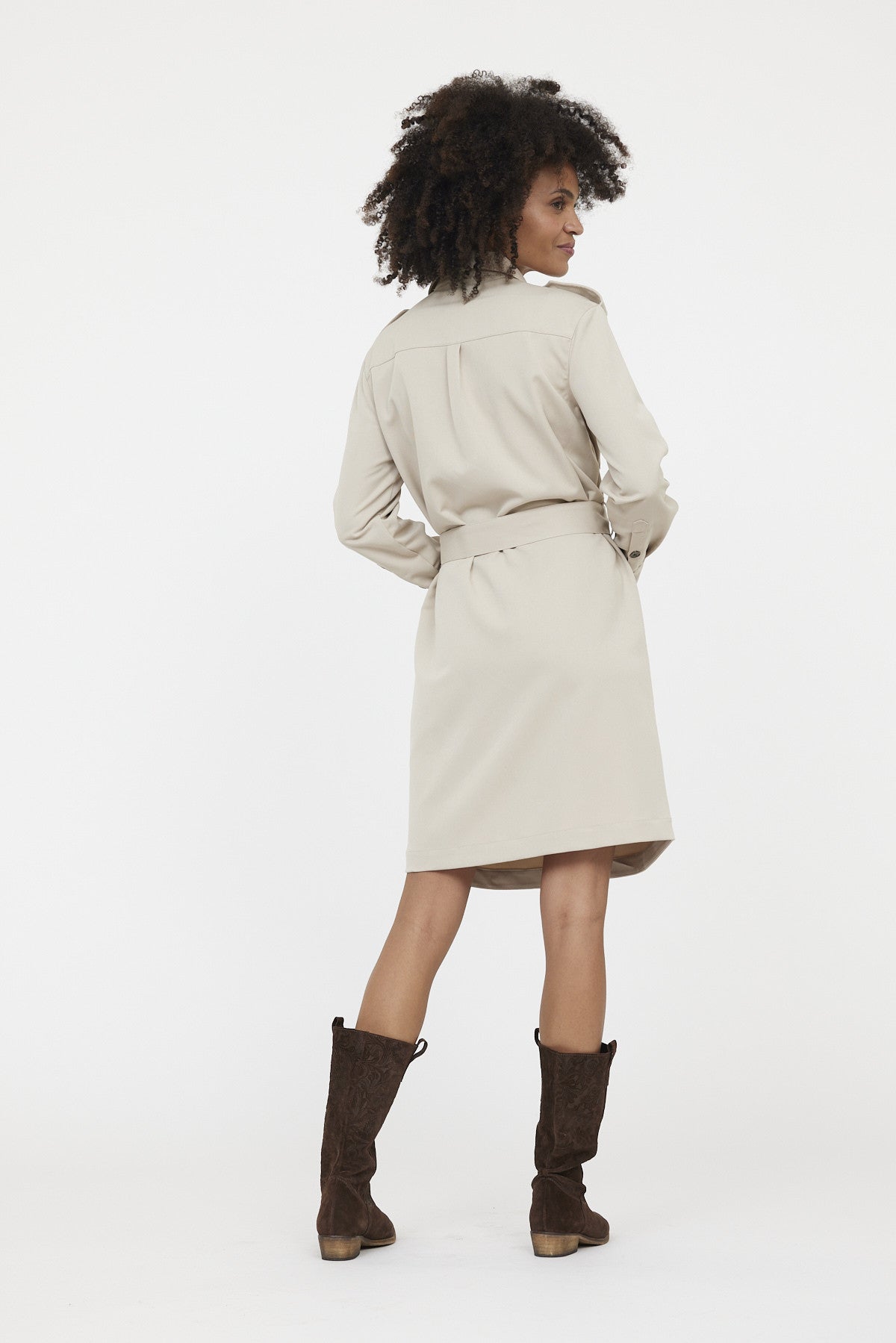 Lee Cooper Robes Robe LAMIKA Argile Beige femme beige | Sarenza France