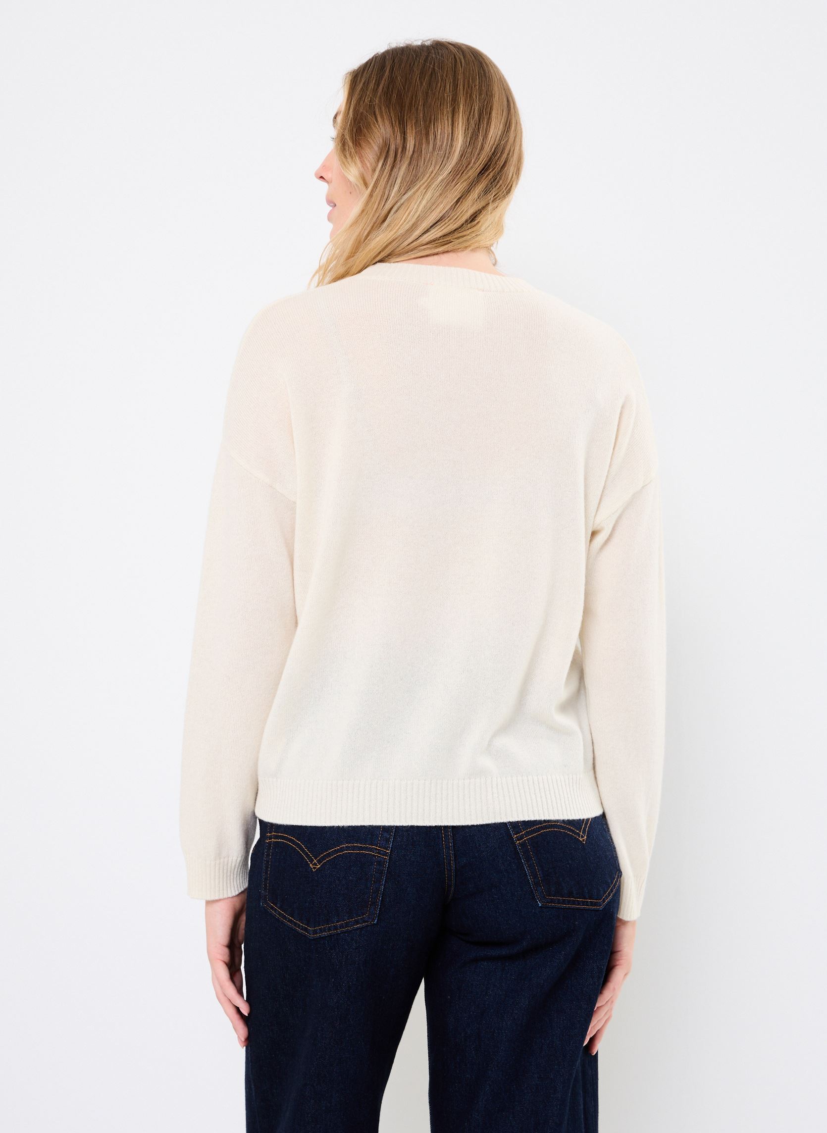 Absolut Cashmere Pulls Pull - ANTONIA femme blanc | Sarenza France