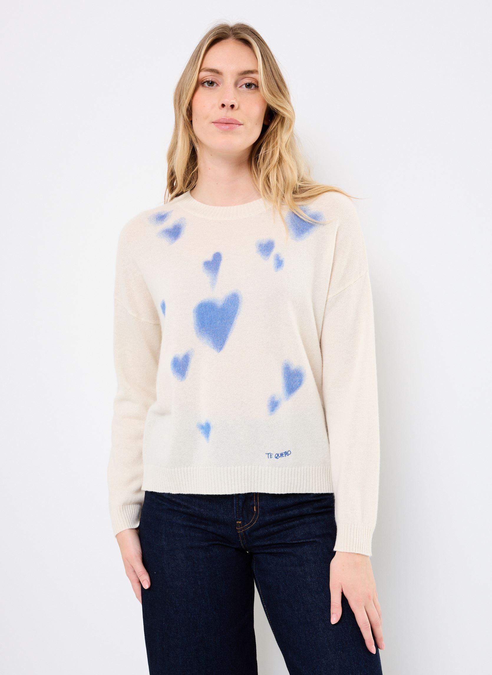 Absolut Cashmere Pulls Pull - ANTONIA femme blanc | Sarenza France