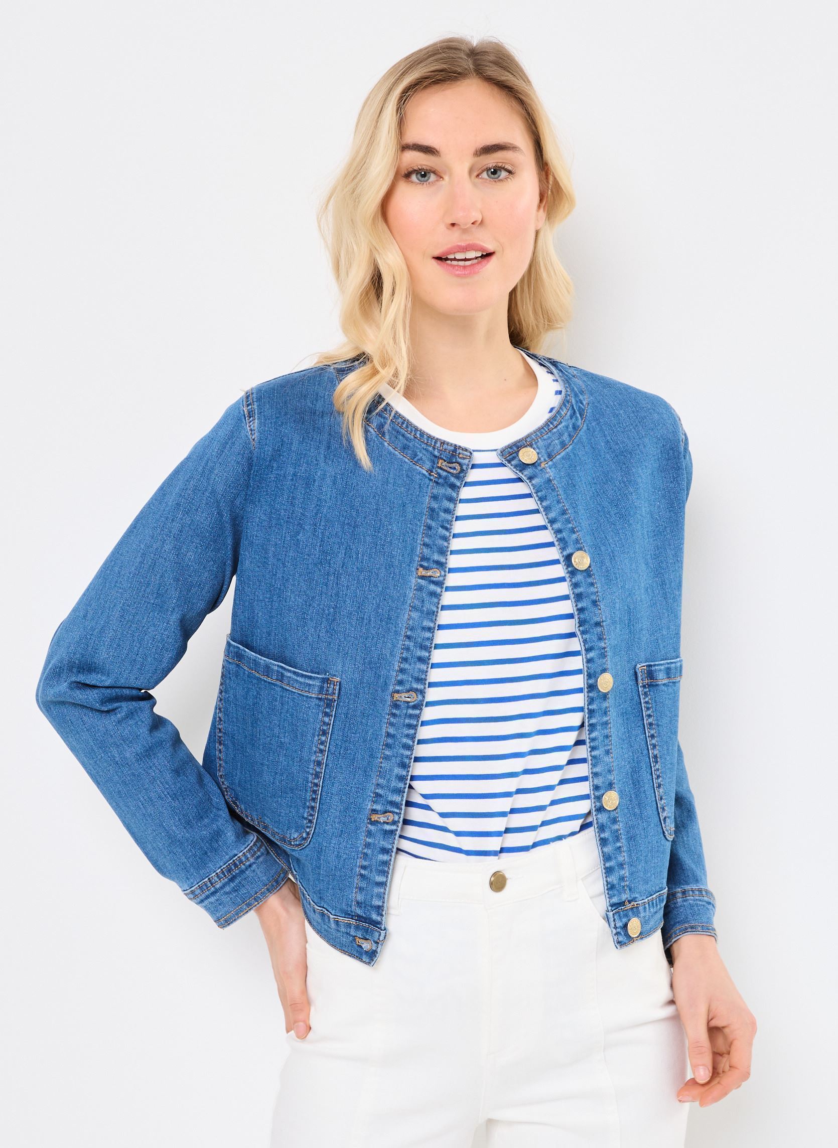 Molly Bracken Vestes en jean Veste - EF1587DE femme bleu | Sarenza France