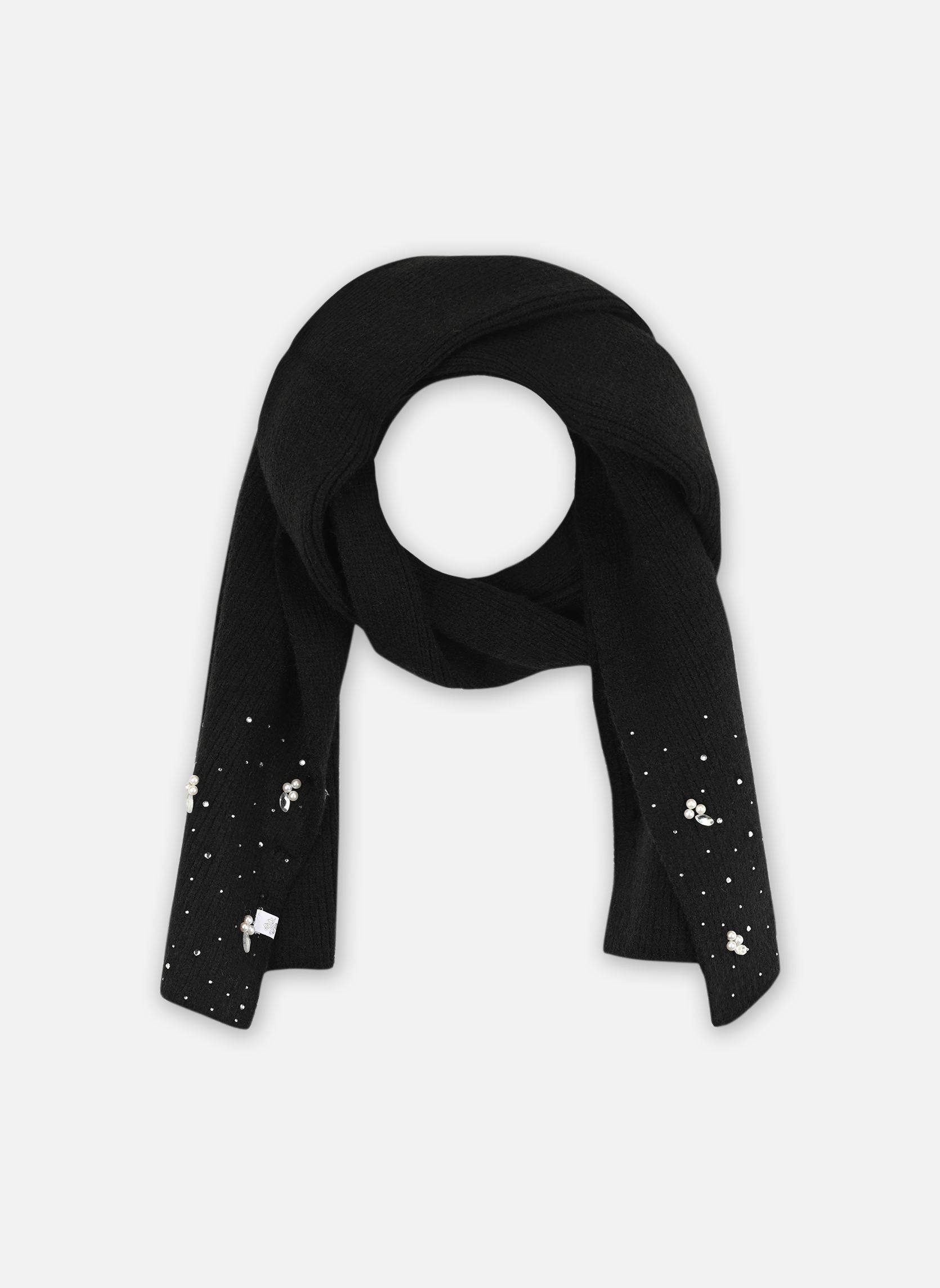 Molly Bracken Echarpes Echarpe - LADIES KNITTED SCARF B281CH femme gris ...