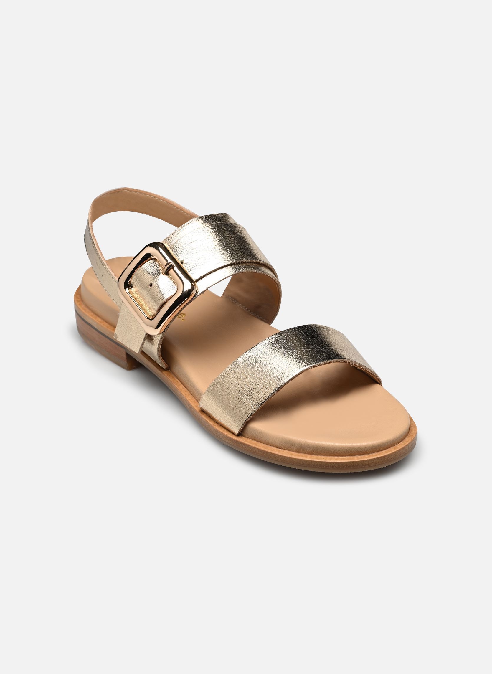 Georgia Rose Flache Sandalen Mona damen gold und bronze - online kaufen ...