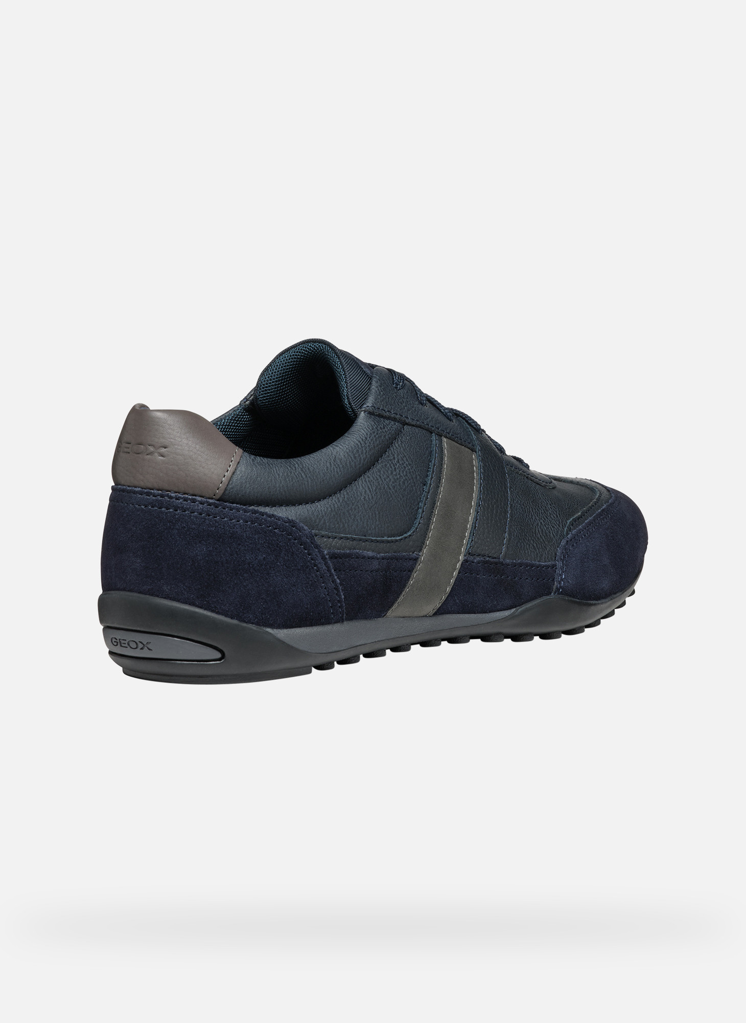 Geox WELLS MAN (Bleu) - Baskets chez Sarenza (826567)