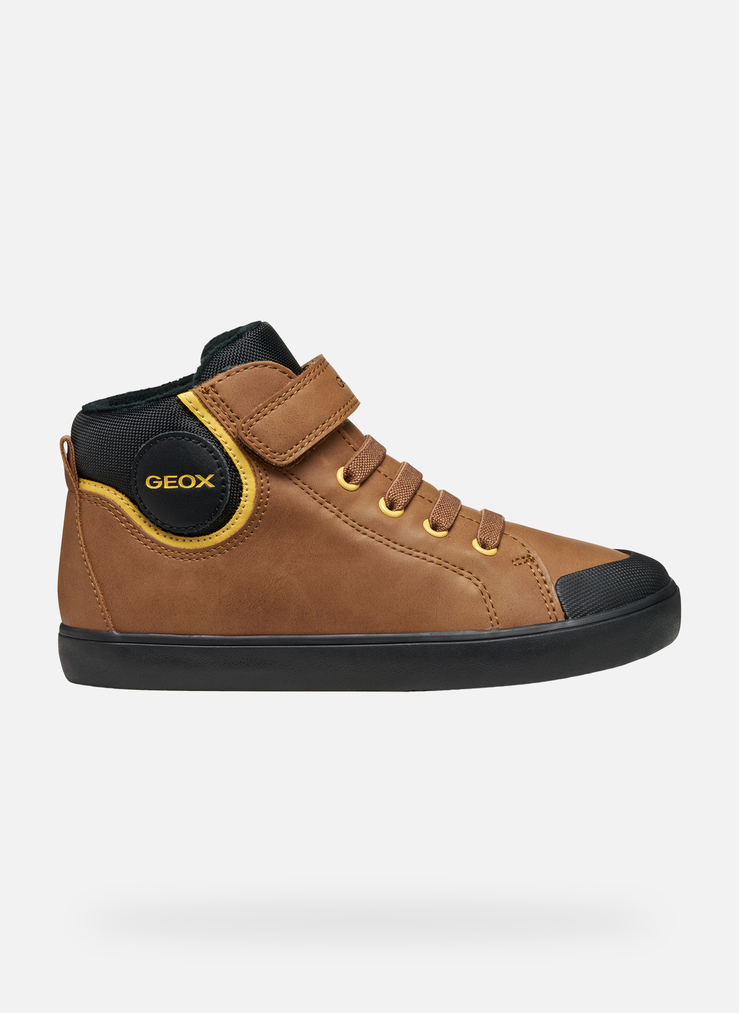 Geox Baskets Baskets J GISLI BOY - Marron foncé garçon marron | Sarenza ...