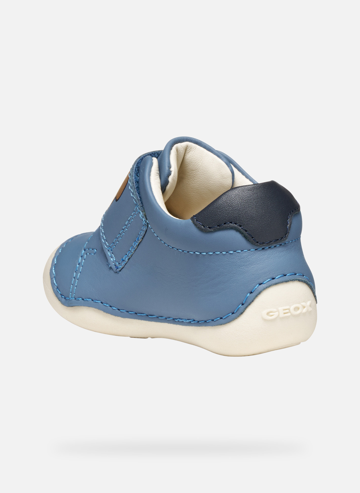 Geox Baskets basses bleu | Sarenza France