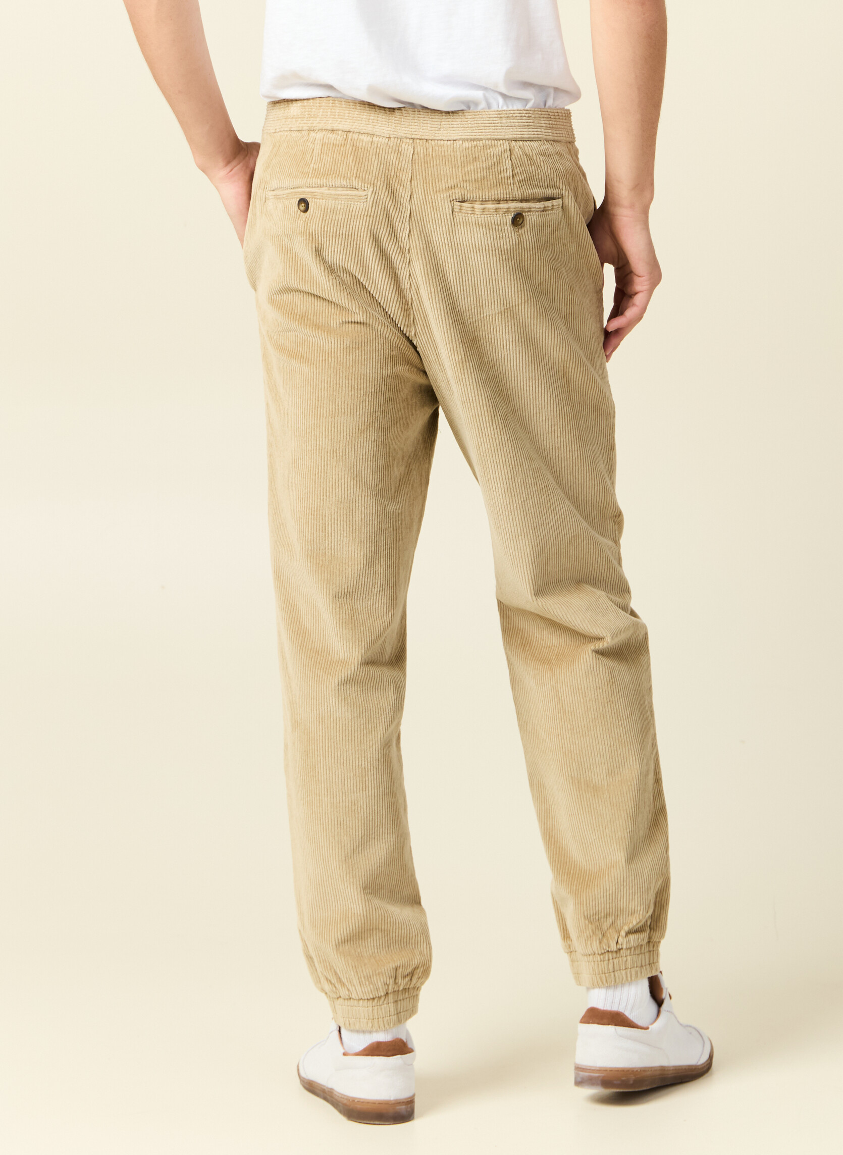 Bonobo Jeans droit Jeans regular - JOGVELVETH homme beige | Sarenza France