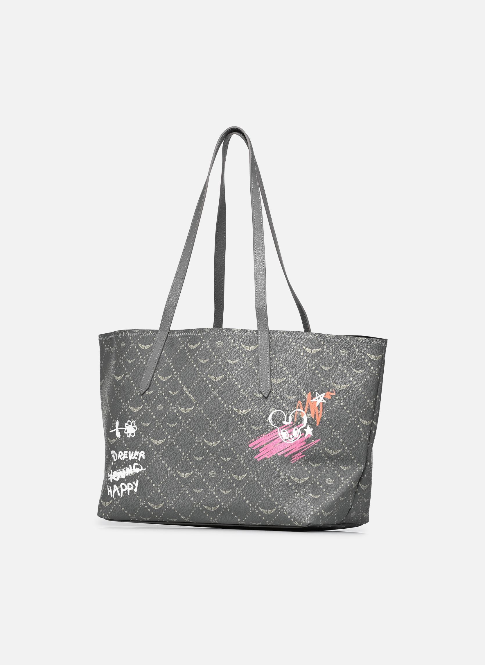 Zadig & Voltaire Shopper Z Shopper Monogram Tag damen grau - online ...
