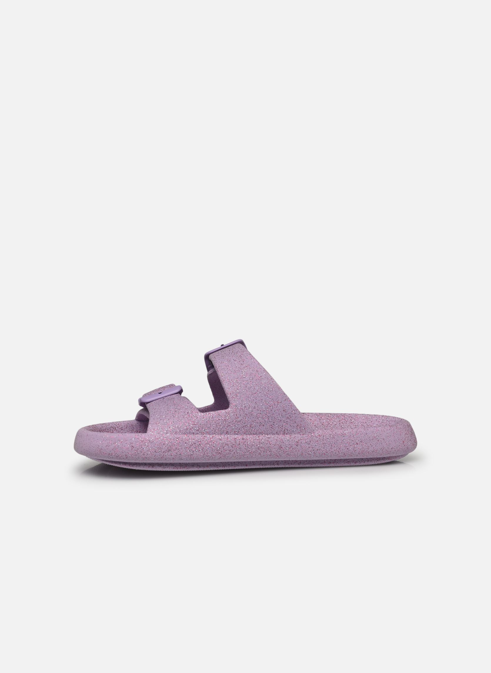 Cacatoès Mules et sabots Sandales - JESSY GLITTER femme violet ...