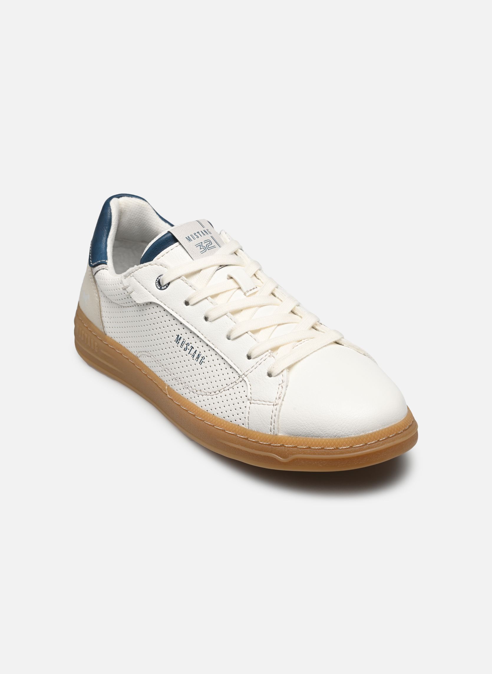 Mustang shoes Baskets basses Baskets - 4204303 homme blanc | Sarenza France