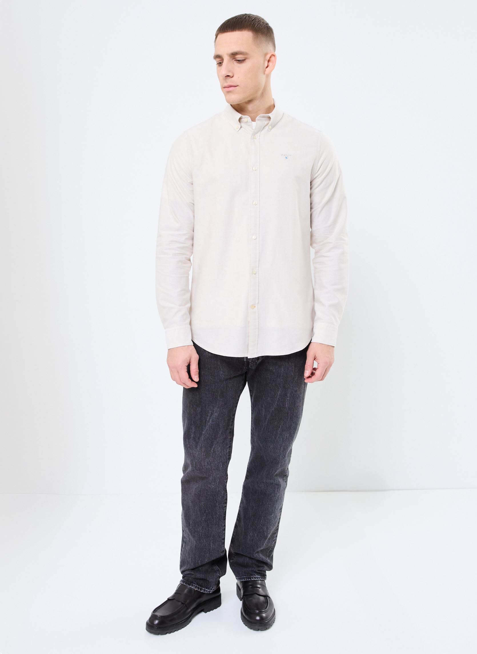 Barbour Camicie OXTOWN TAILORED SHIRT uomo bianco online | Sarenza Italia
