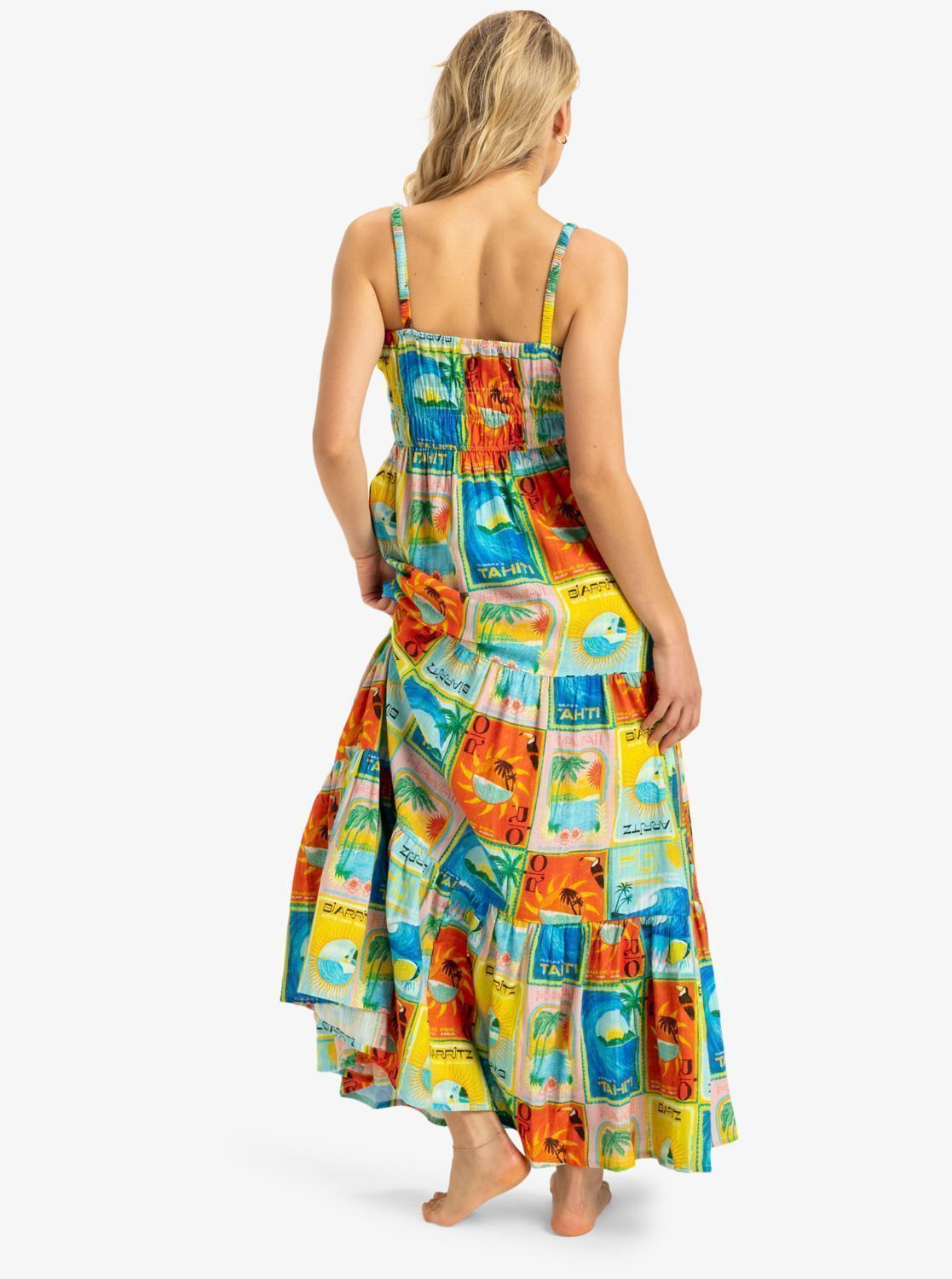 Roxy Robes longues Robe maxi - Atlas Sunshine Coastline Maxi femme ...